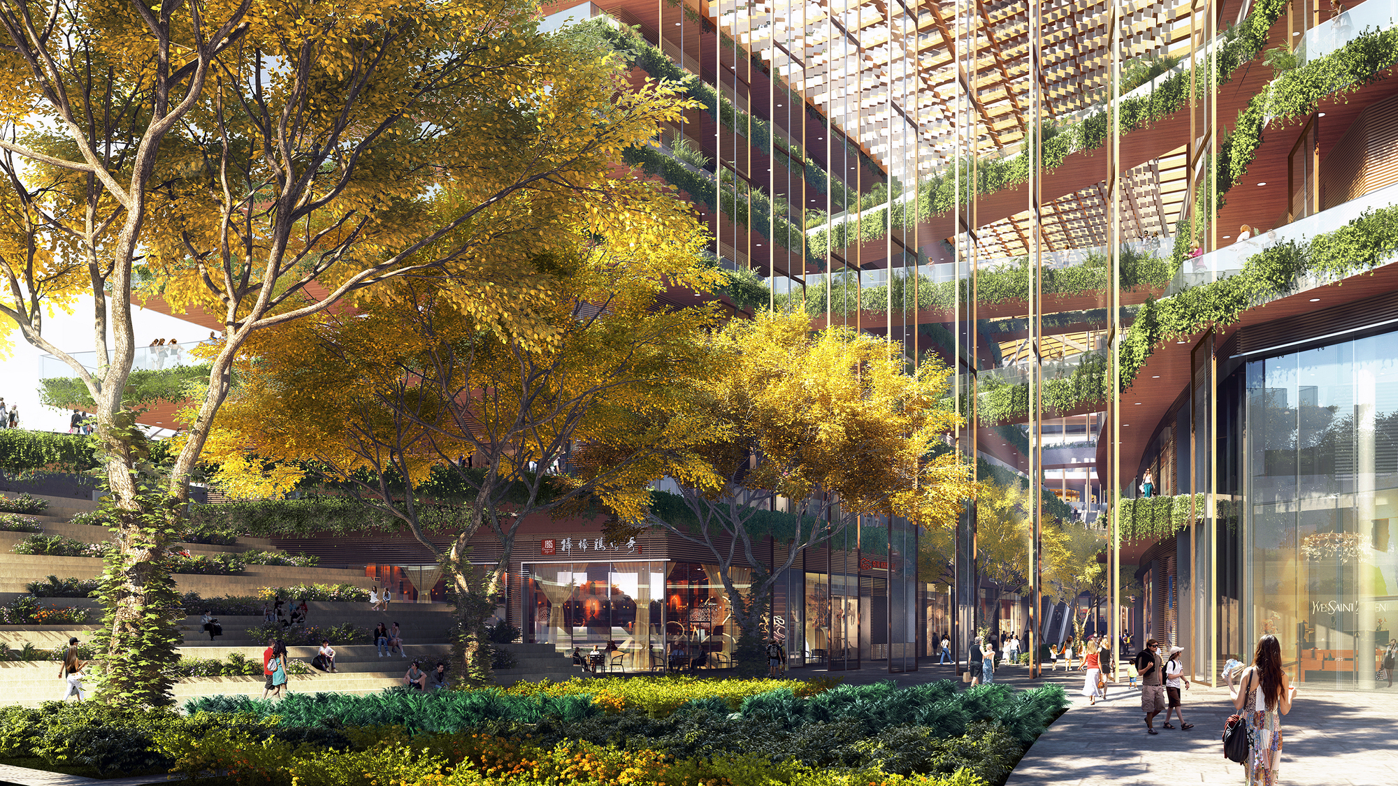 Gallery of SOM Envisions a Vibrant, Diverse, and Ecological Urban ...