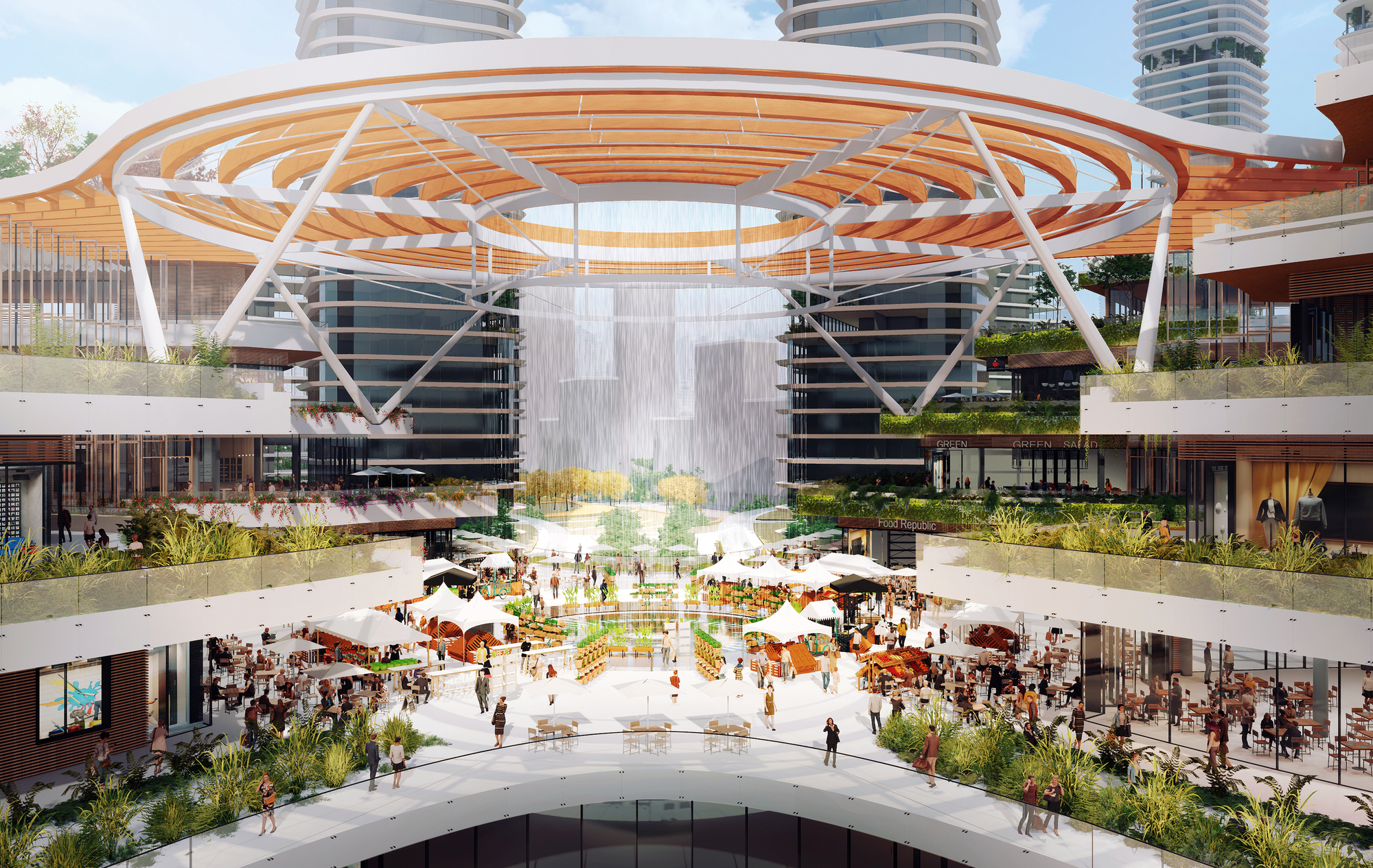 Gallery of SOM Envisions a Vibrant, Diverse, and Ecological Urban ...