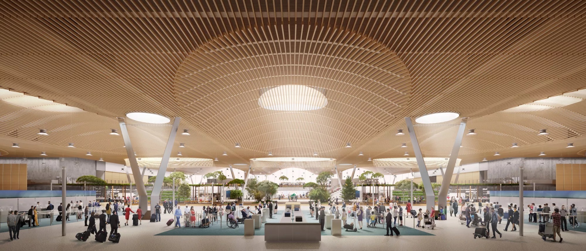 Gallery of ZGF Gives a First Look at Portland International Airport's ...