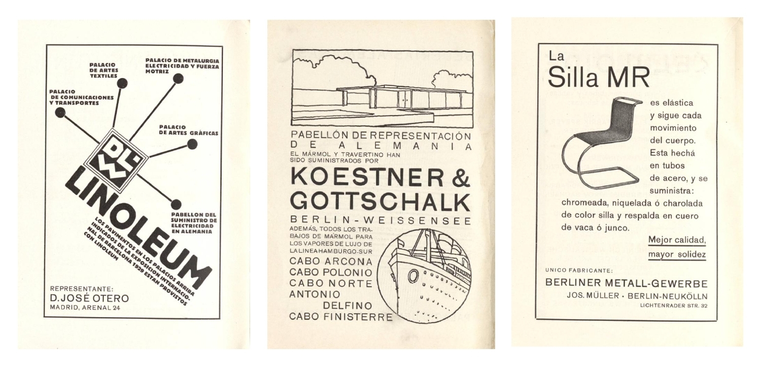 Galería de Lilly Reich: La Exposición de Barcelona en 1929 - 3