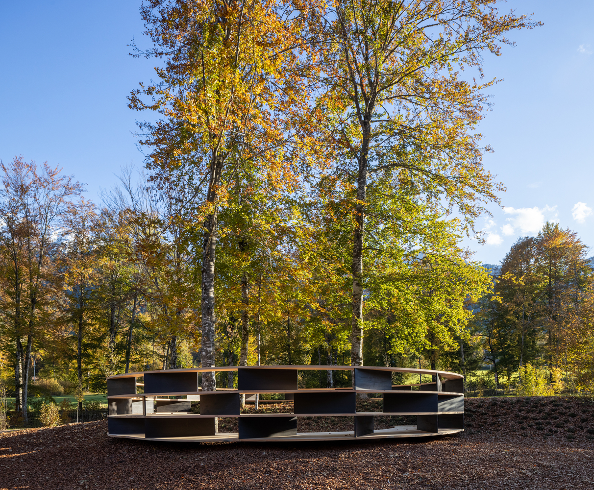 Gallery of Stefano Boeri Reveals Circular Wooden Installation, Bringing ...