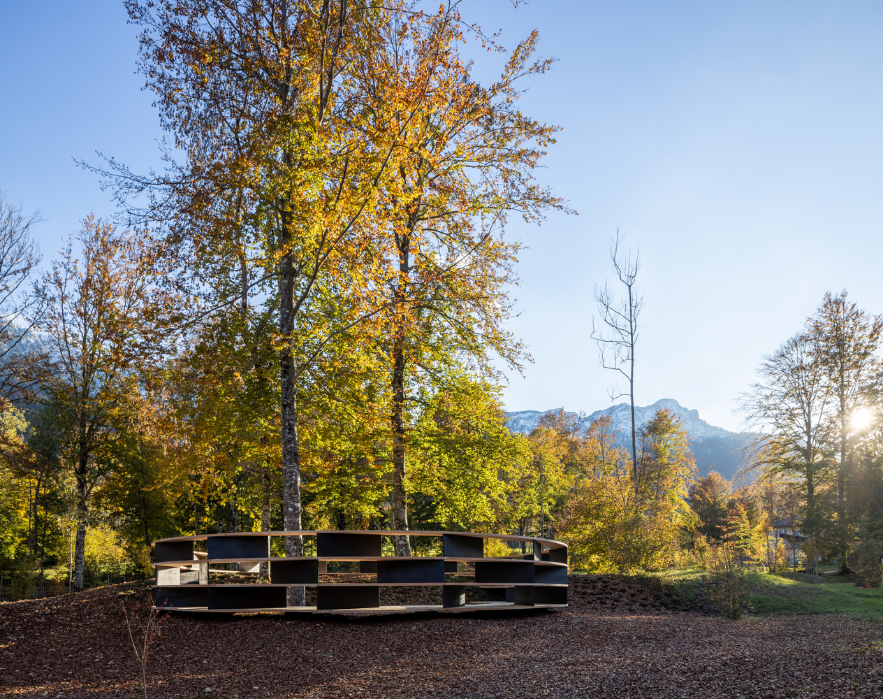 Gallery of Stefano Boeri Reveals Circular Wooden Installation, Bringing ...