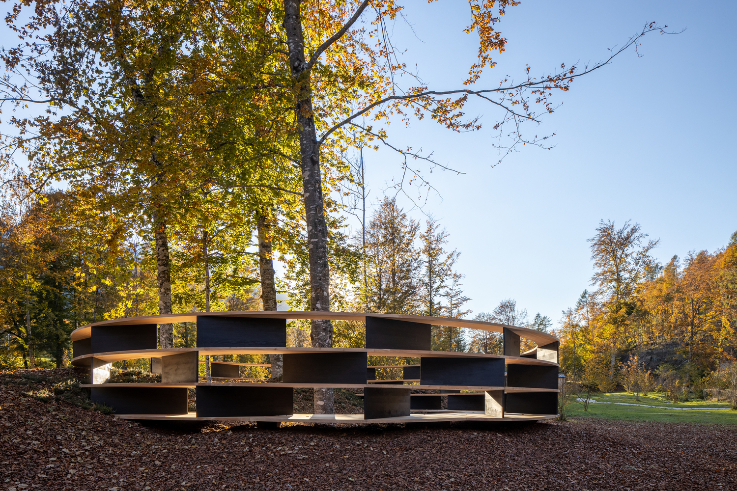 Gallery of Stefano Boeri Reveals Circular Wooden Installation, Bringing ...