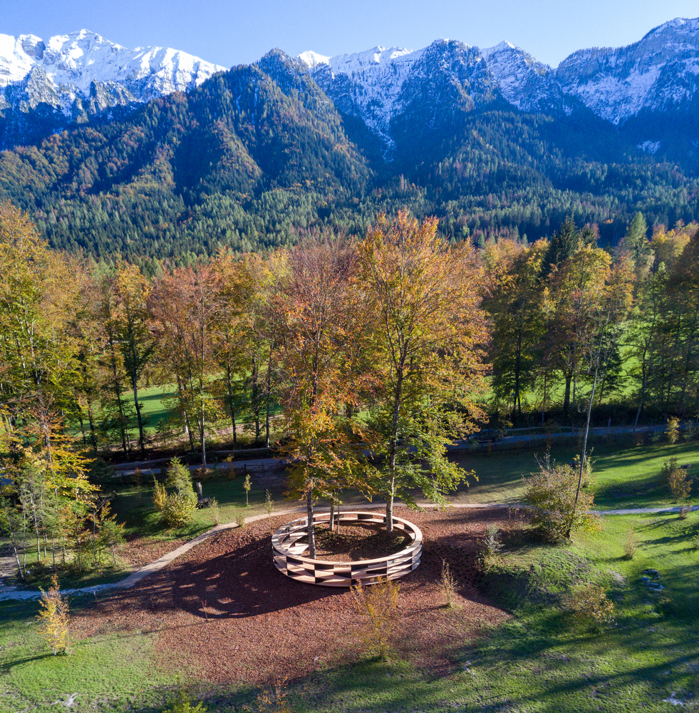 Gallery of Stefano Boeri Reveals Circular Wooden Installation, Bringing ...