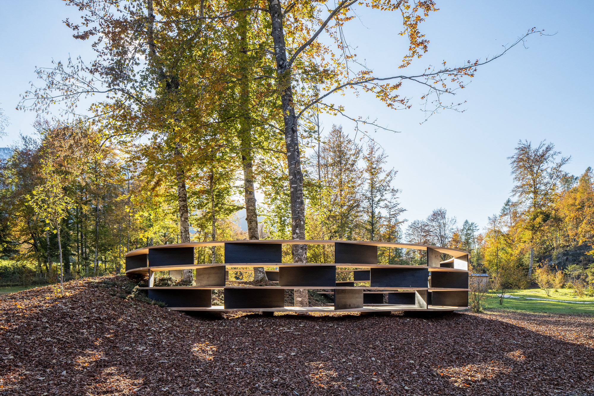 Gallery of Stefano Boeri Reveals Circular Wooden Installation, Bringing ...