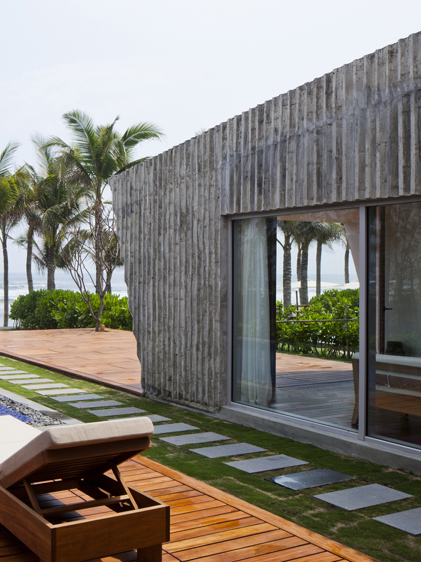 Bamboo House Design Concrete