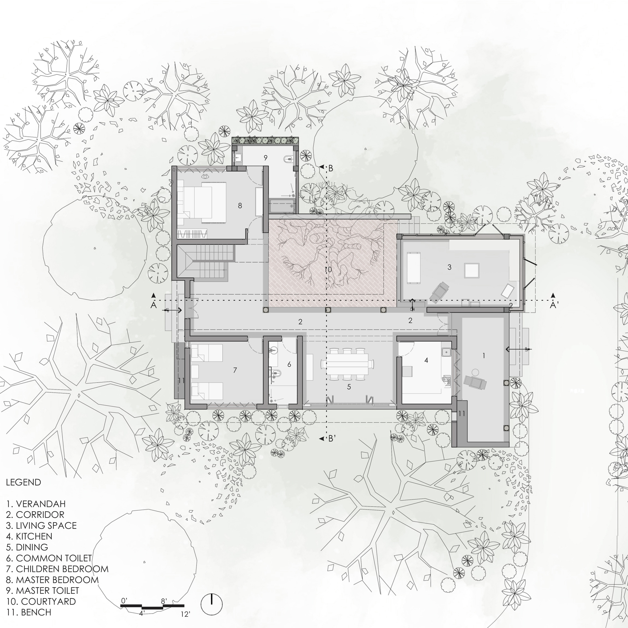 Gallery of House In The Farm / Studio Inscape - 17