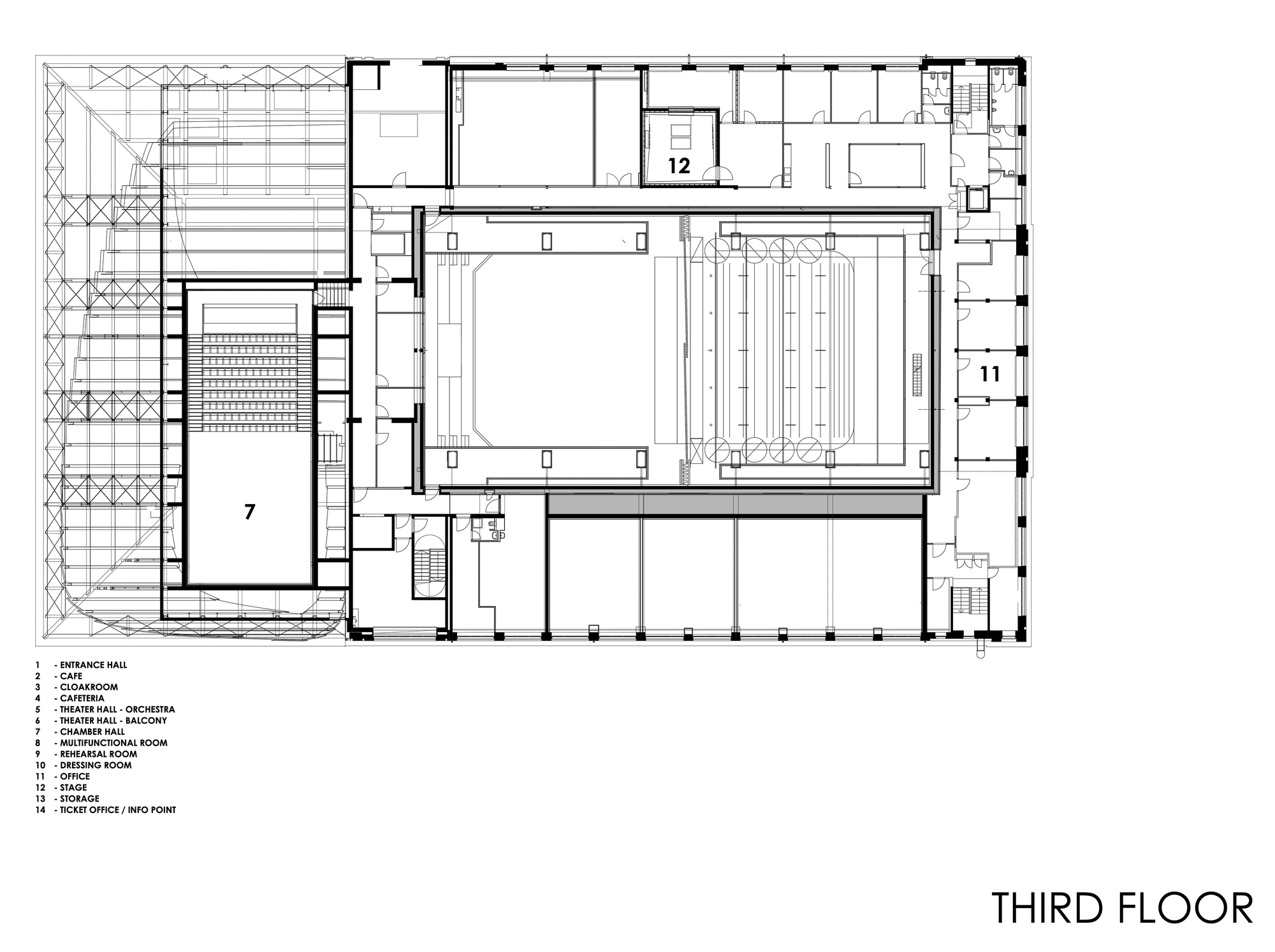 Gallery of National Dance Theater / ZDA - Zoboki Design and ...