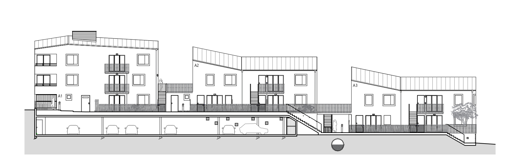 Gallery of 31 Housing Units in Ecquevilly / Benjamin Fleury Architecte ...