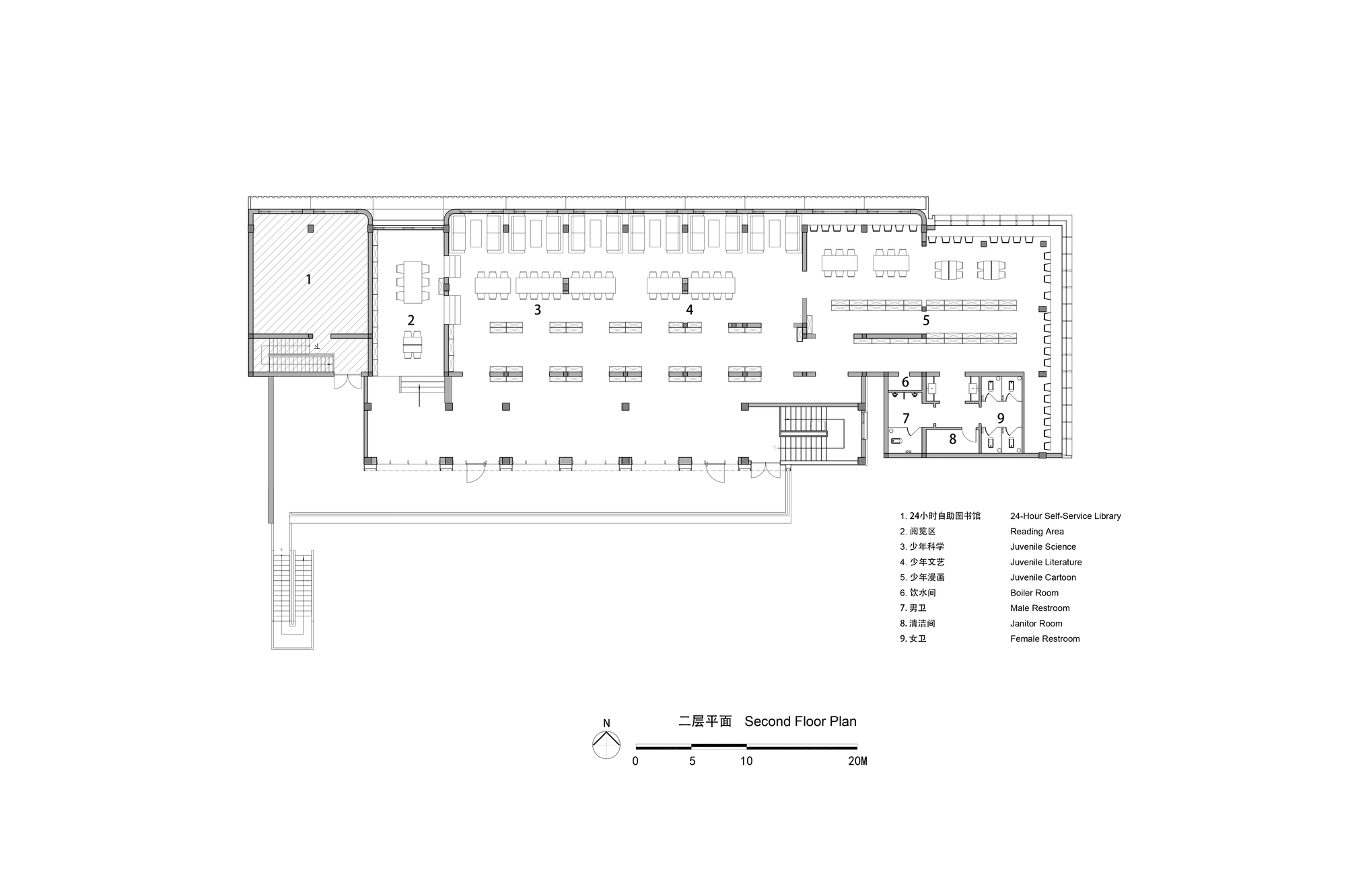 Gallery of The Renovation of Ankang Library / UUA (United Units ...