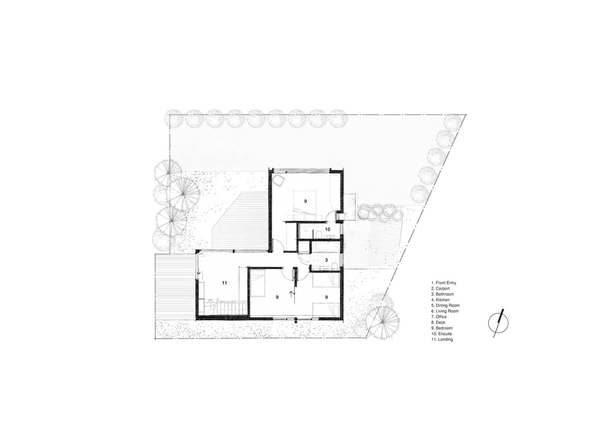 Galeria de Casa Crisp / buckandsimple - 16