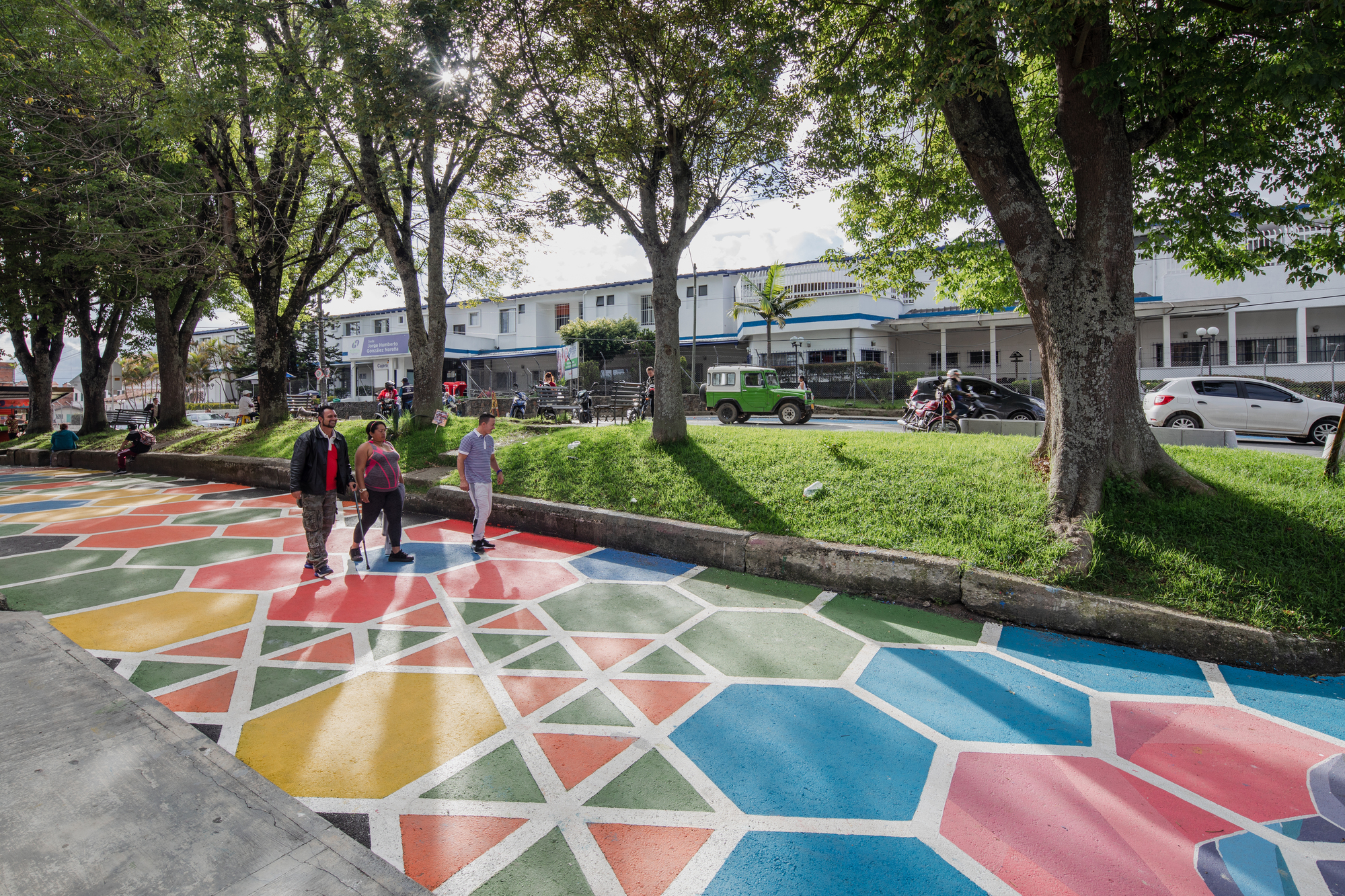Gallery of Conscious Street Intervention, a garden of colors/ Taller ...