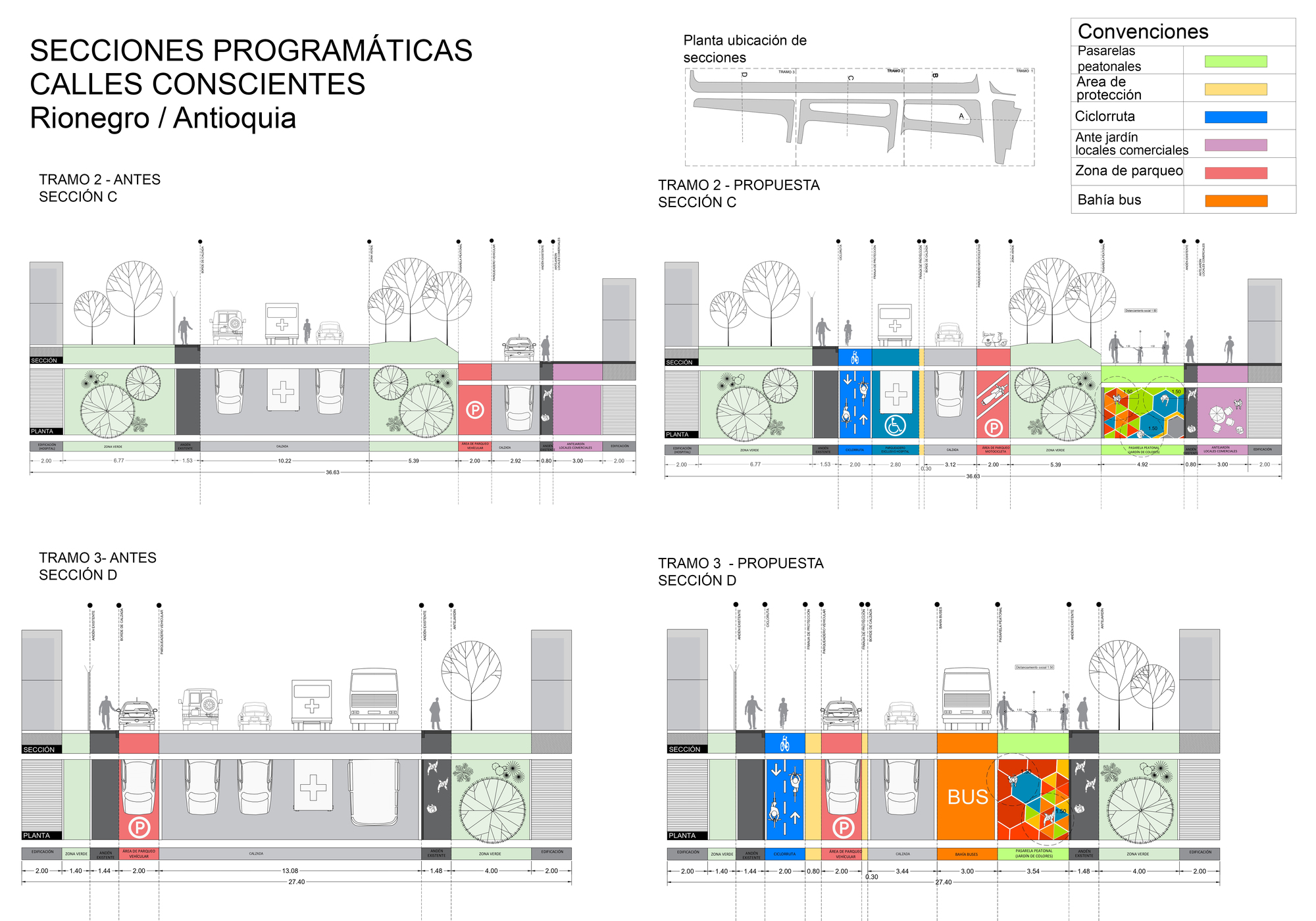 Gallery of Conscious Street Intervention, a garden of colors/ Taller ...