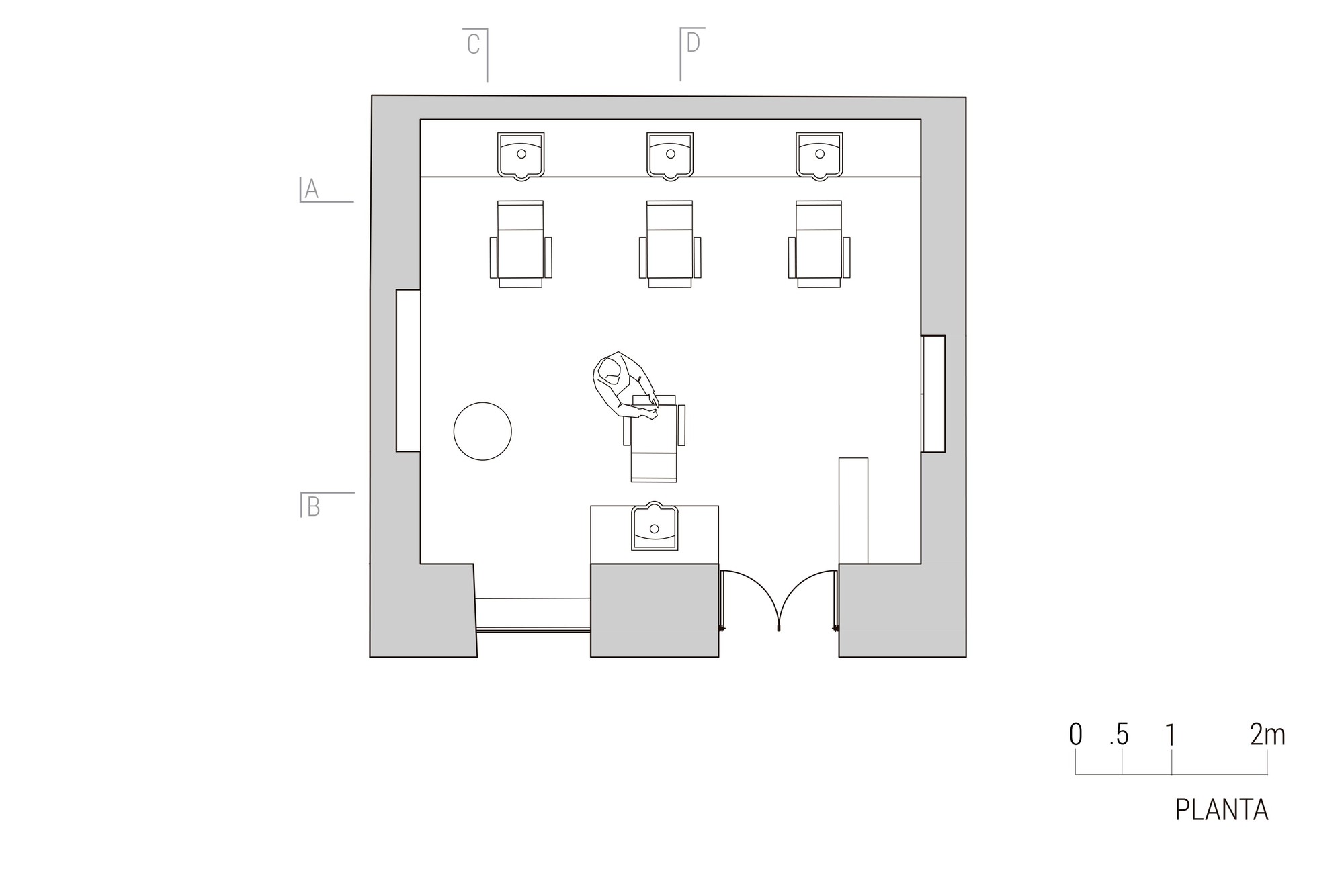 Gallery of Capital Barber Shop / BBL Arquitectos - 18