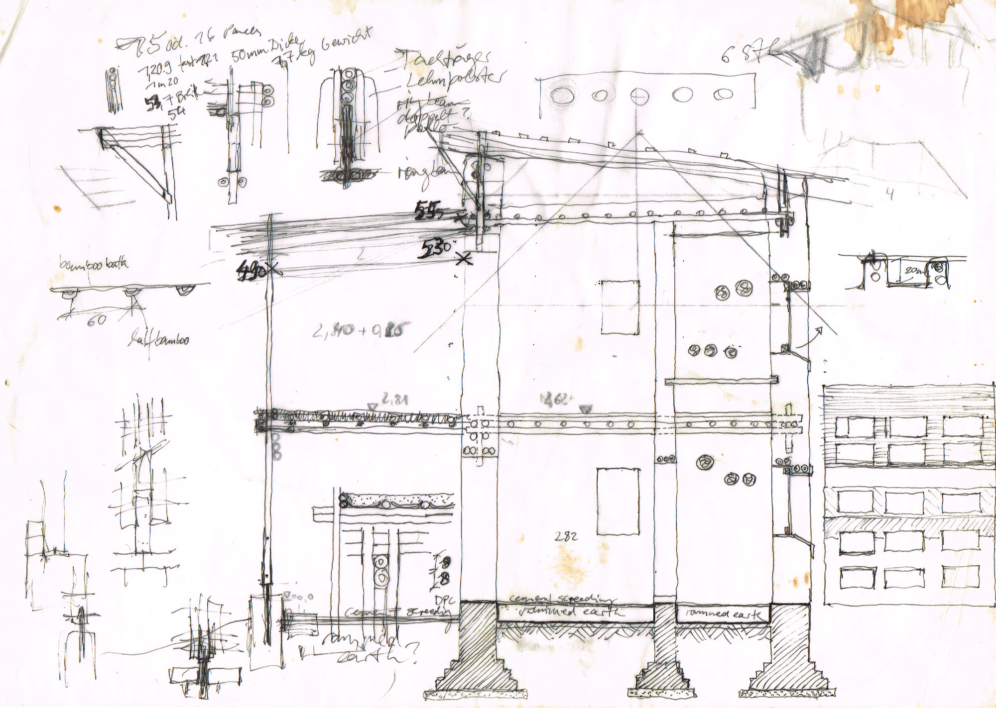 画廊 HOMEmade家庭住宅 / Studio Anna Heringer - 9