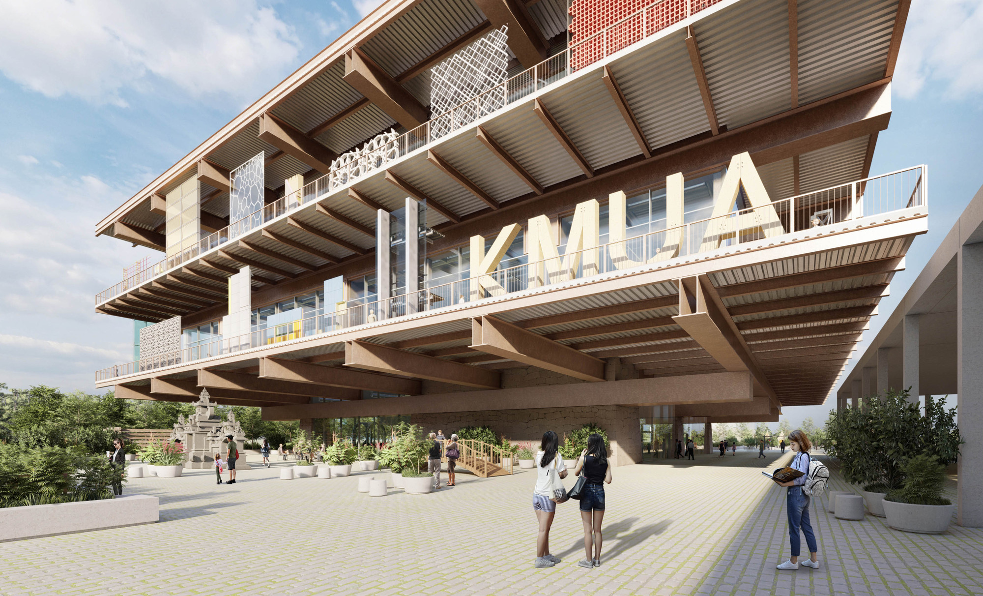 Gallery of AZPML and UKST Win Competition to Design Korean Museum of ...