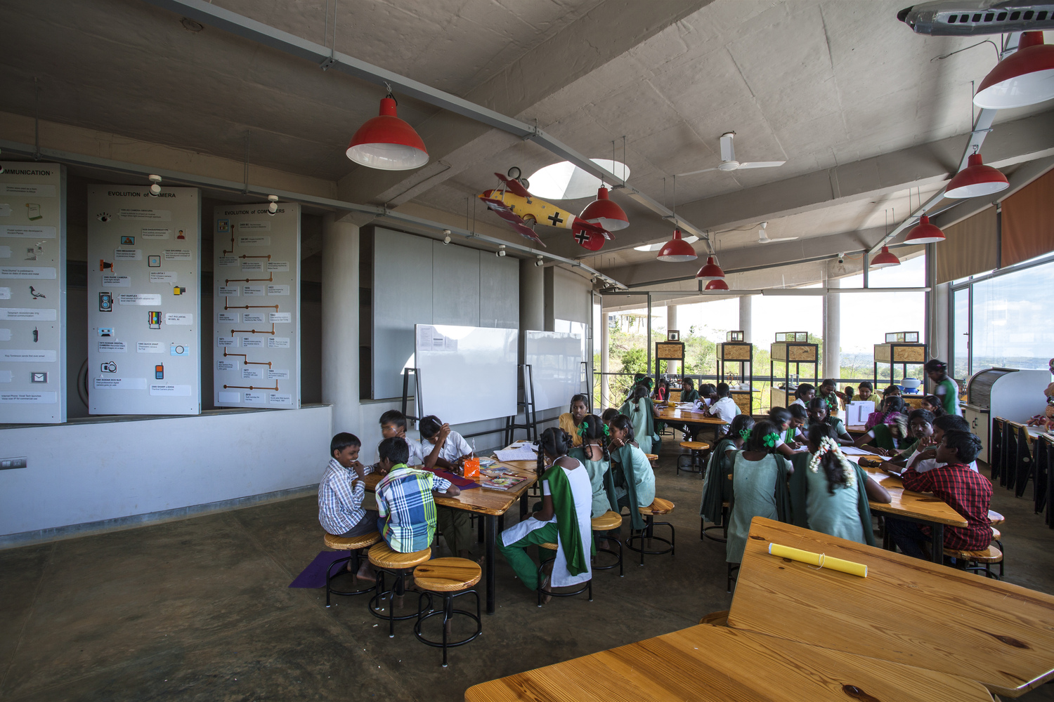 Gallery of Art & Innovation Hub at Agastya International Foundation ...