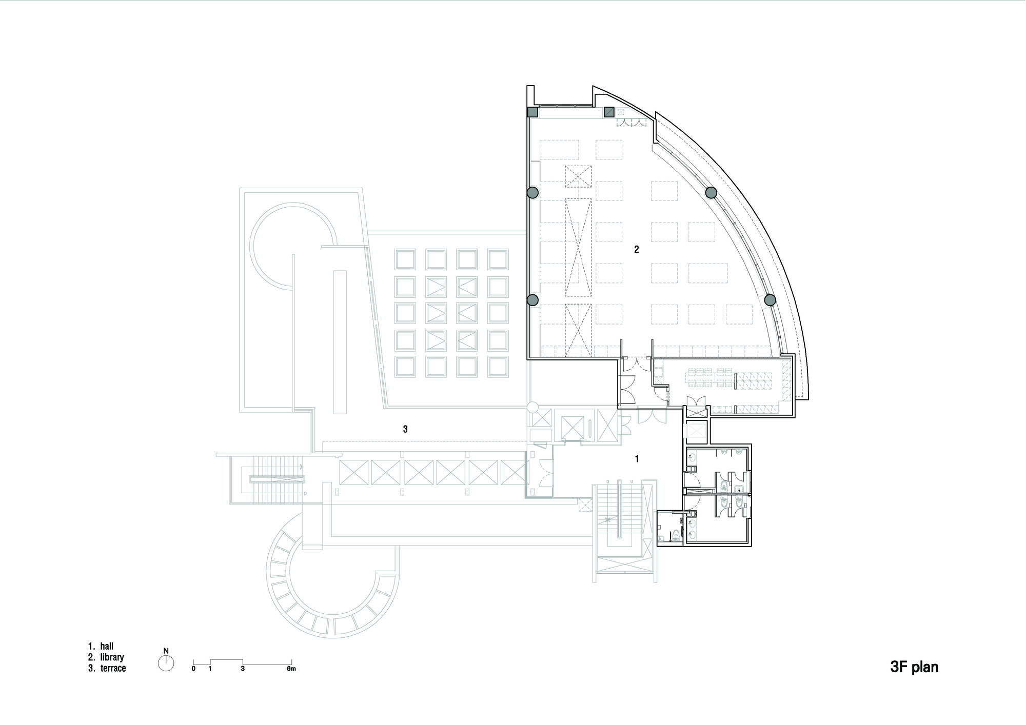 Gallery of Doksan Library / D.LIM architects - 17