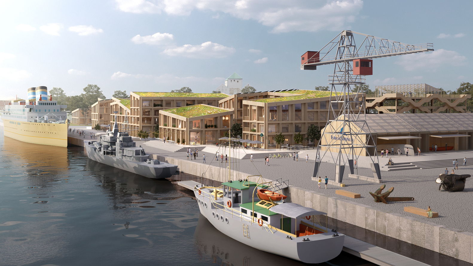 Gallery of A Greenhouse City on Mars and a Dockside Tower in Dublin: 8 ...