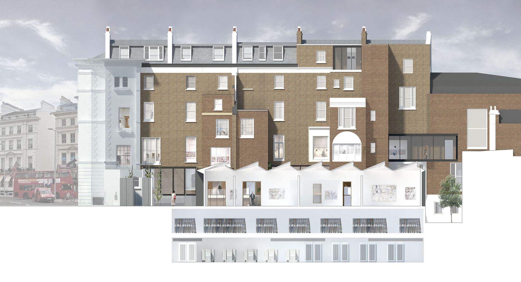 Gallery of Cromwell Place Exhibition and Working Space / Buckley Gray ...