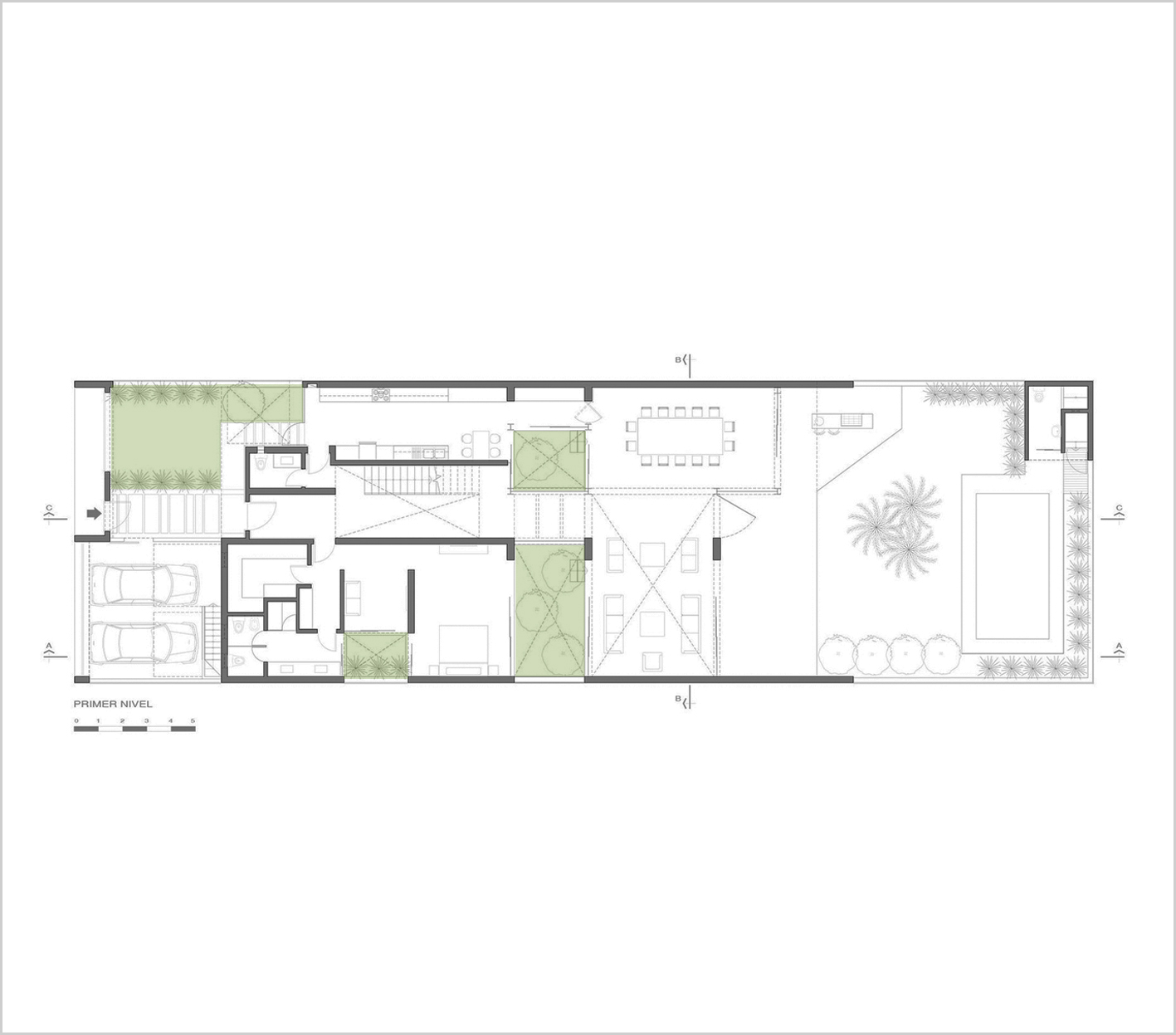 Gallery of Courtyards in Peruvian Houses: 10 Projects and their Floor ...