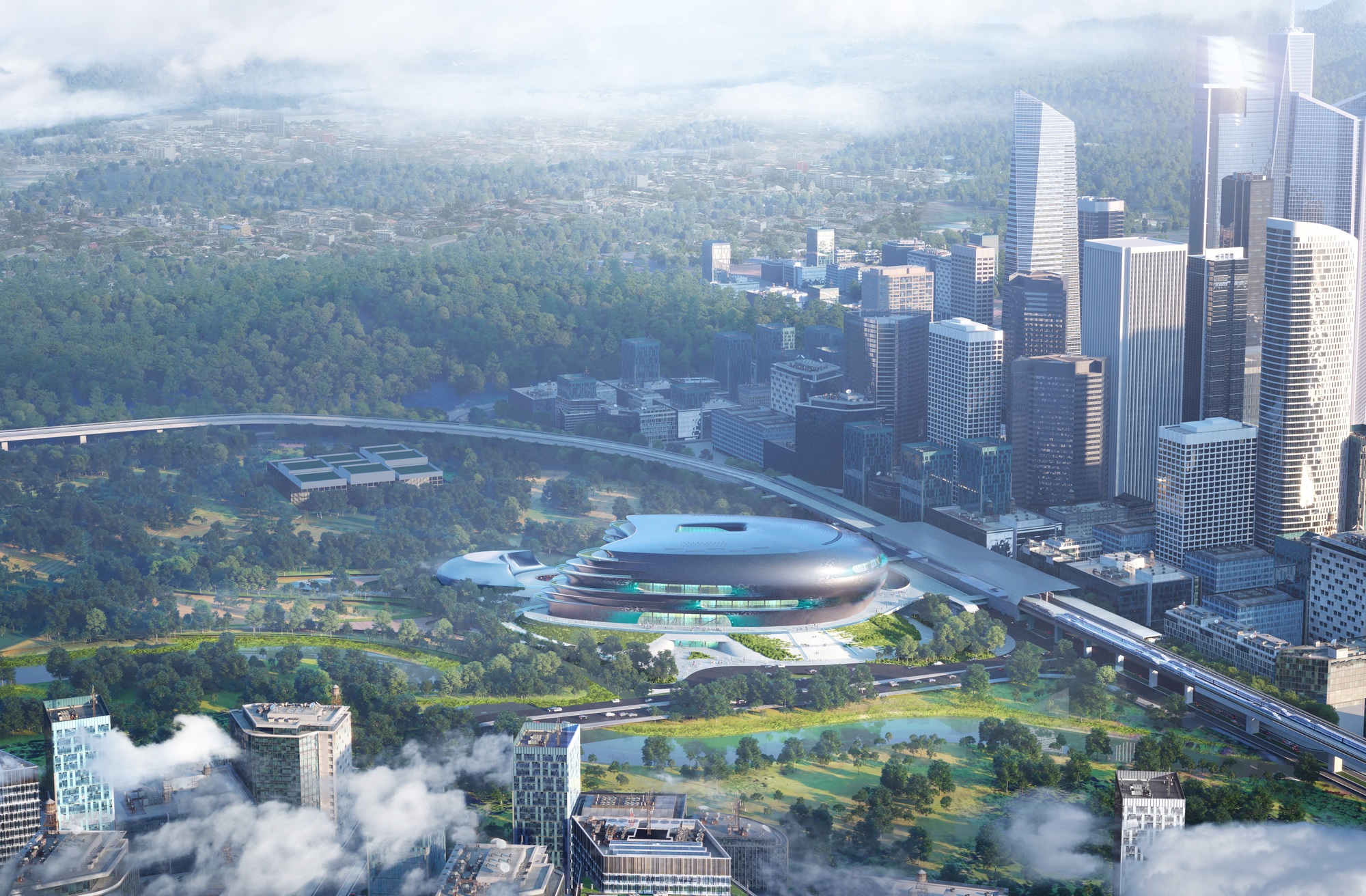 Gallery of Zaha Hadid Architects Unveils New Shenzhen Science ...