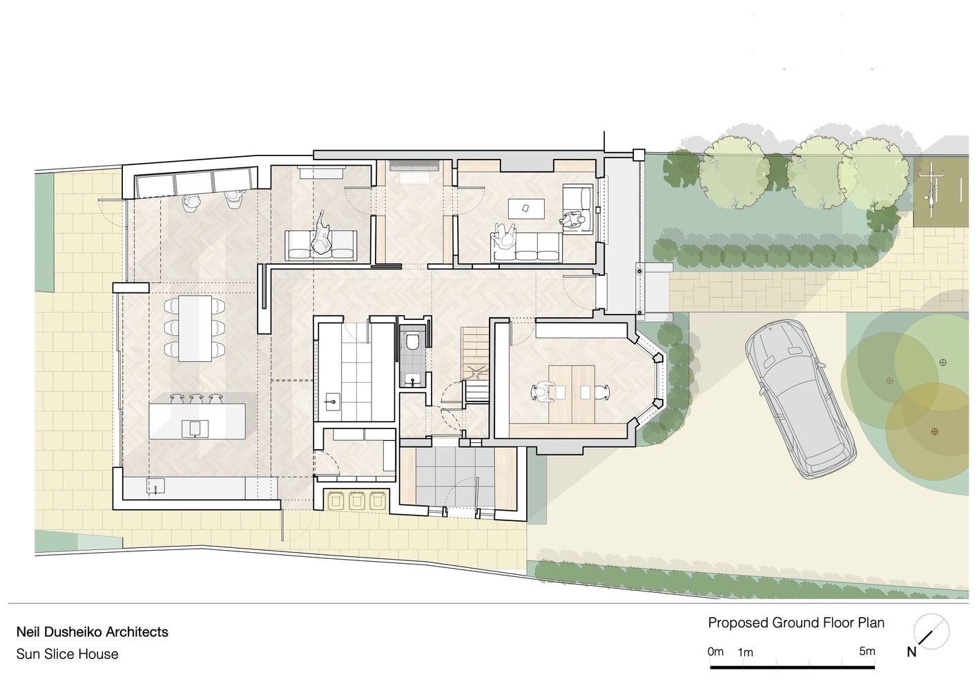 Gallery of Sun Slice House / Neil Dusheiko Architects - 46