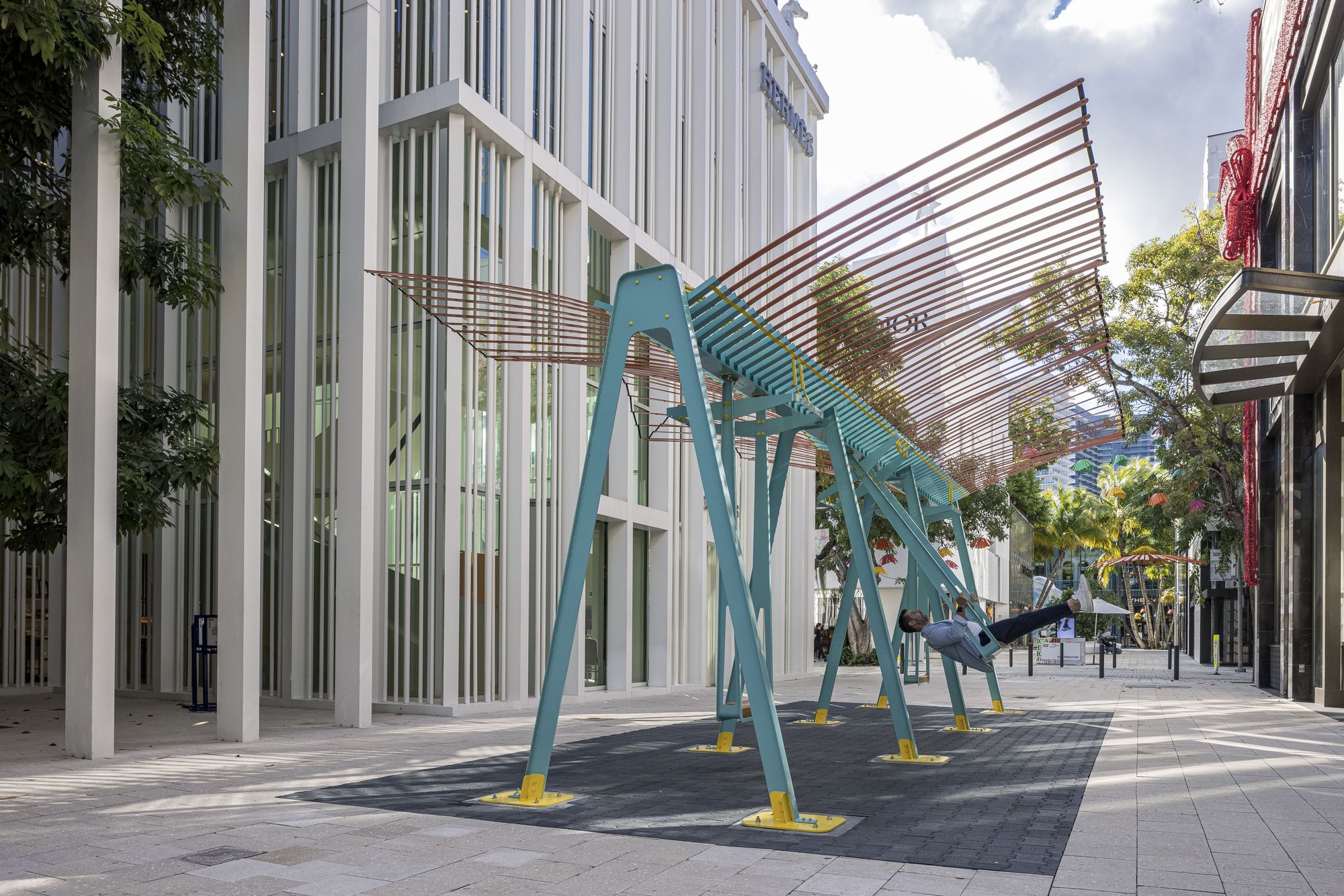 Gallery of Conscious Actions, Public Installation at Miami Design ...