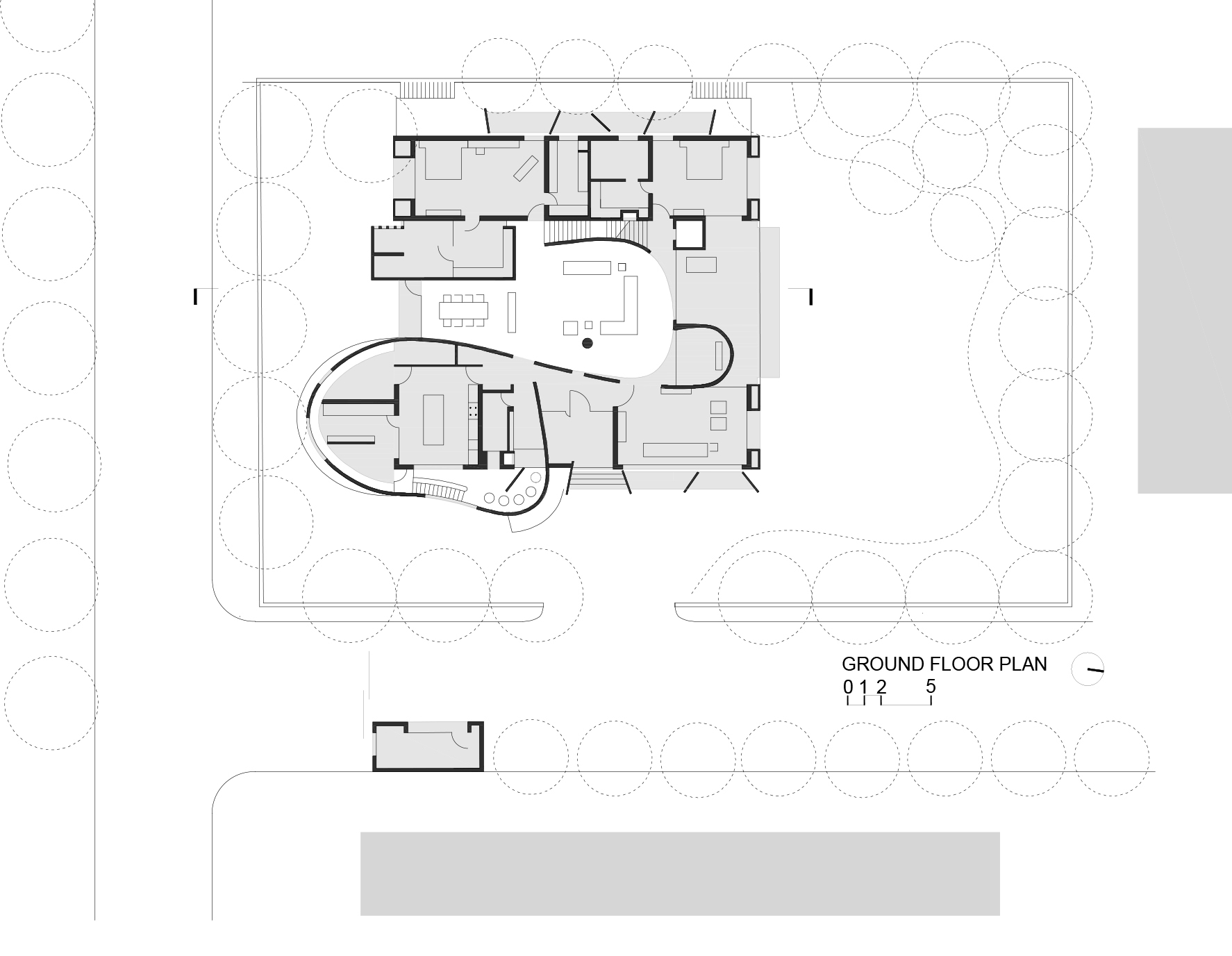 Galería de Casa Stripped Mobius / Matharoo Associates - 16