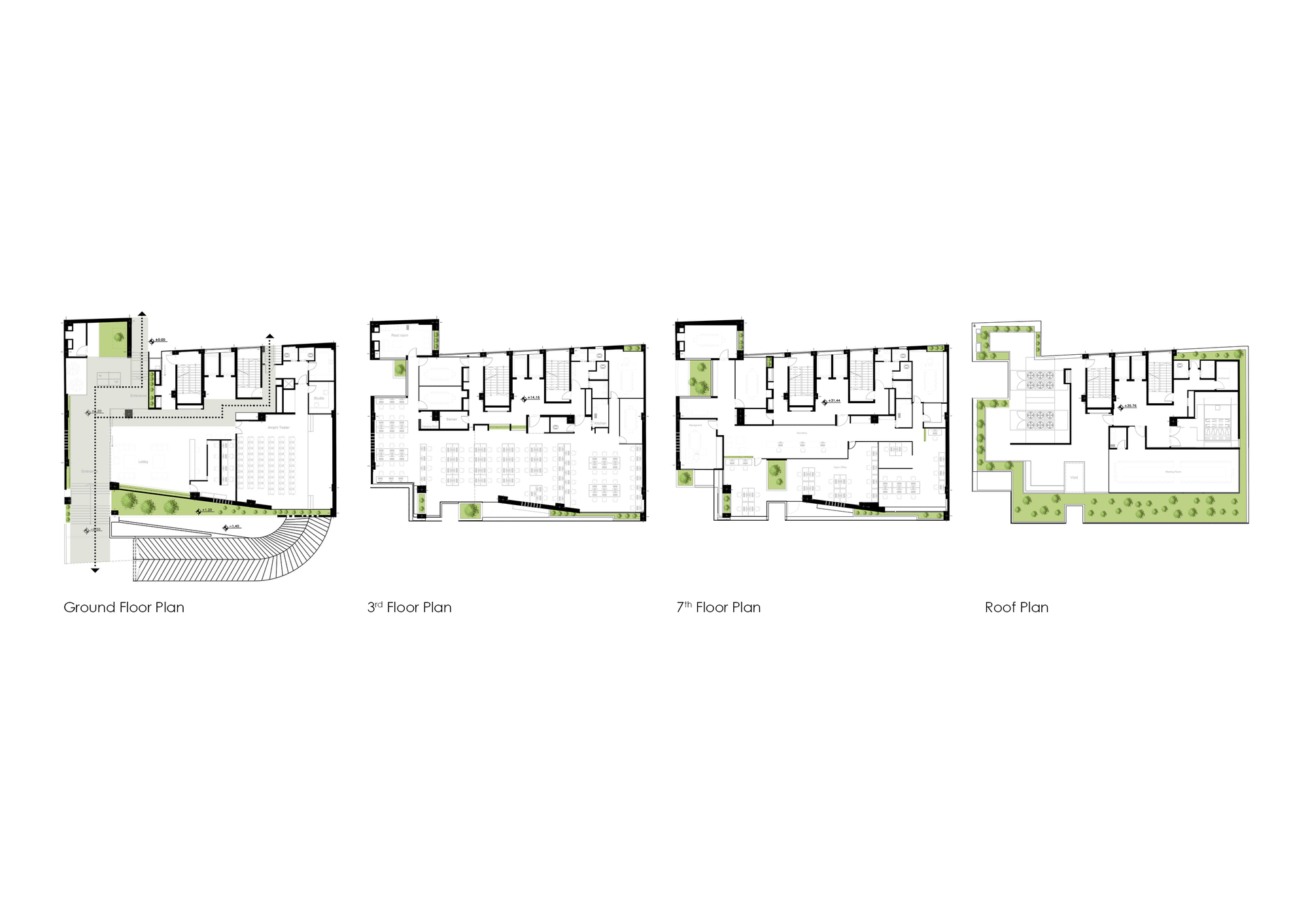 Gallery of Sharif Office Building / Hooba Design - 24