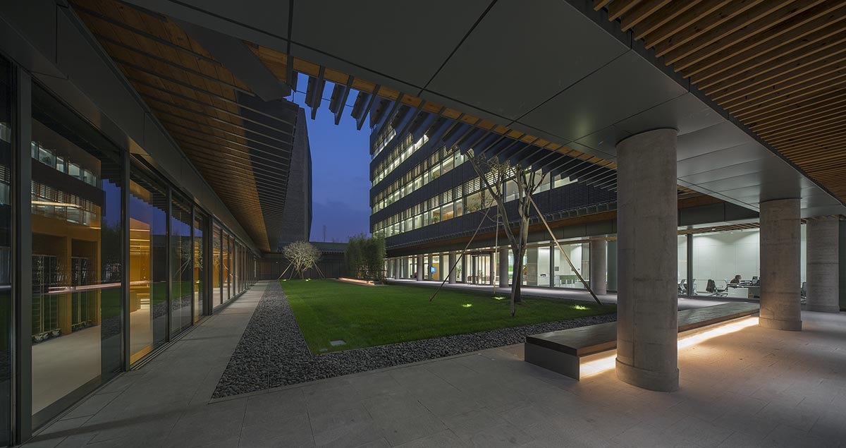 Gallery of Masterplan and the Laboratory Building, Novartis Shanghai ...