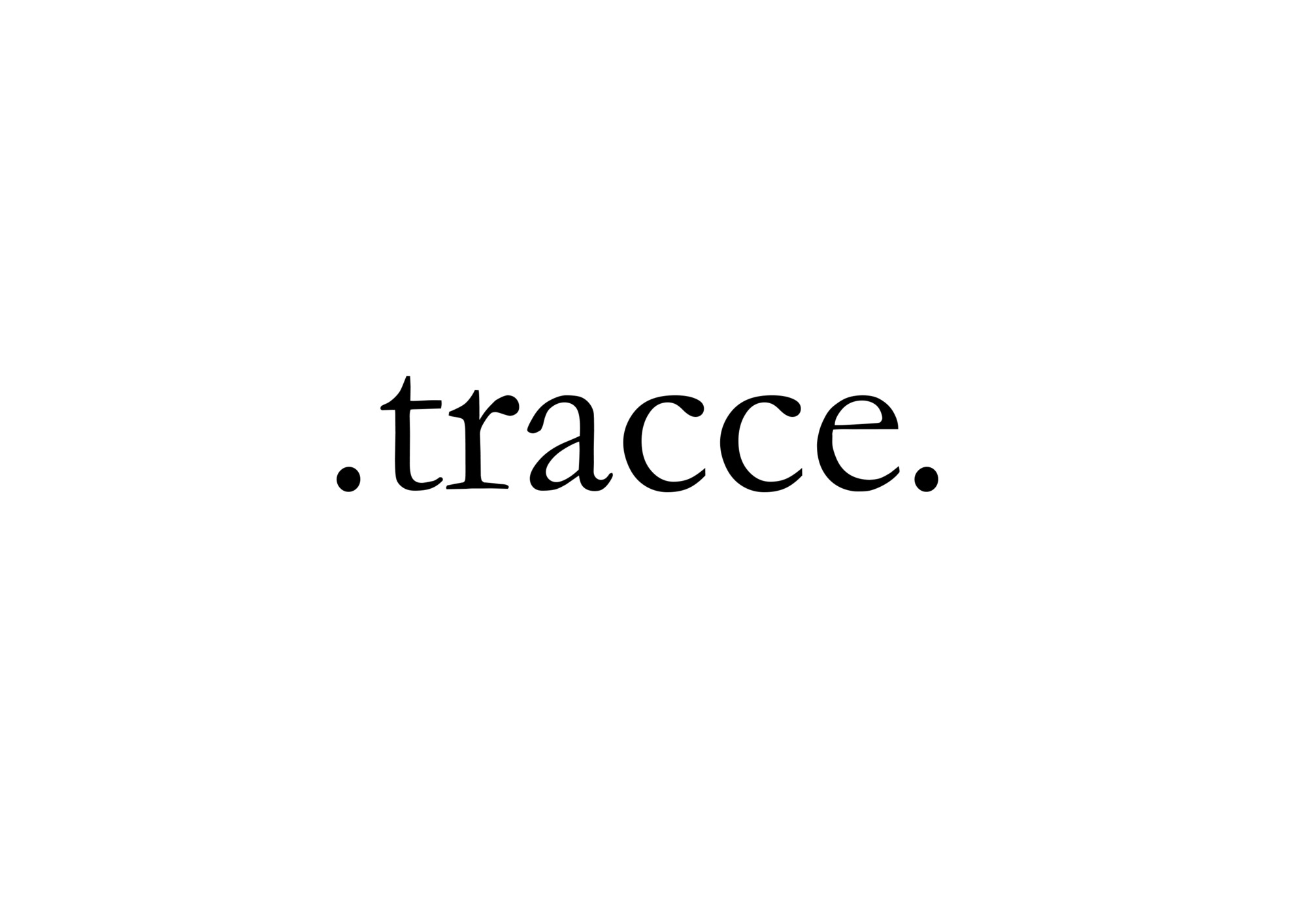 Tracce - talks about ideas, inspirations and provocations | ArchDaily