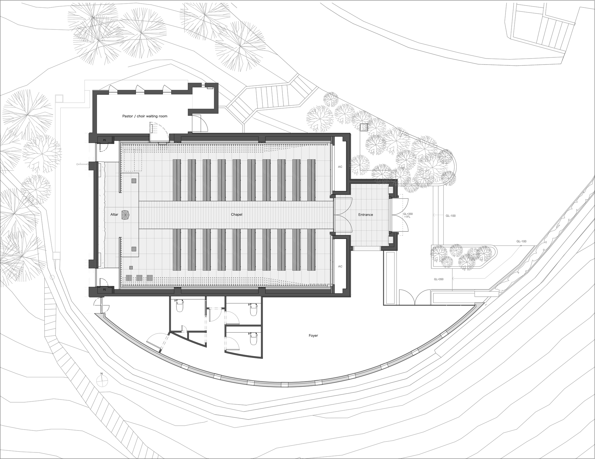 Gallery of The Westin Miyako Kyoto / Chapel Renovation / KATORI archi ...