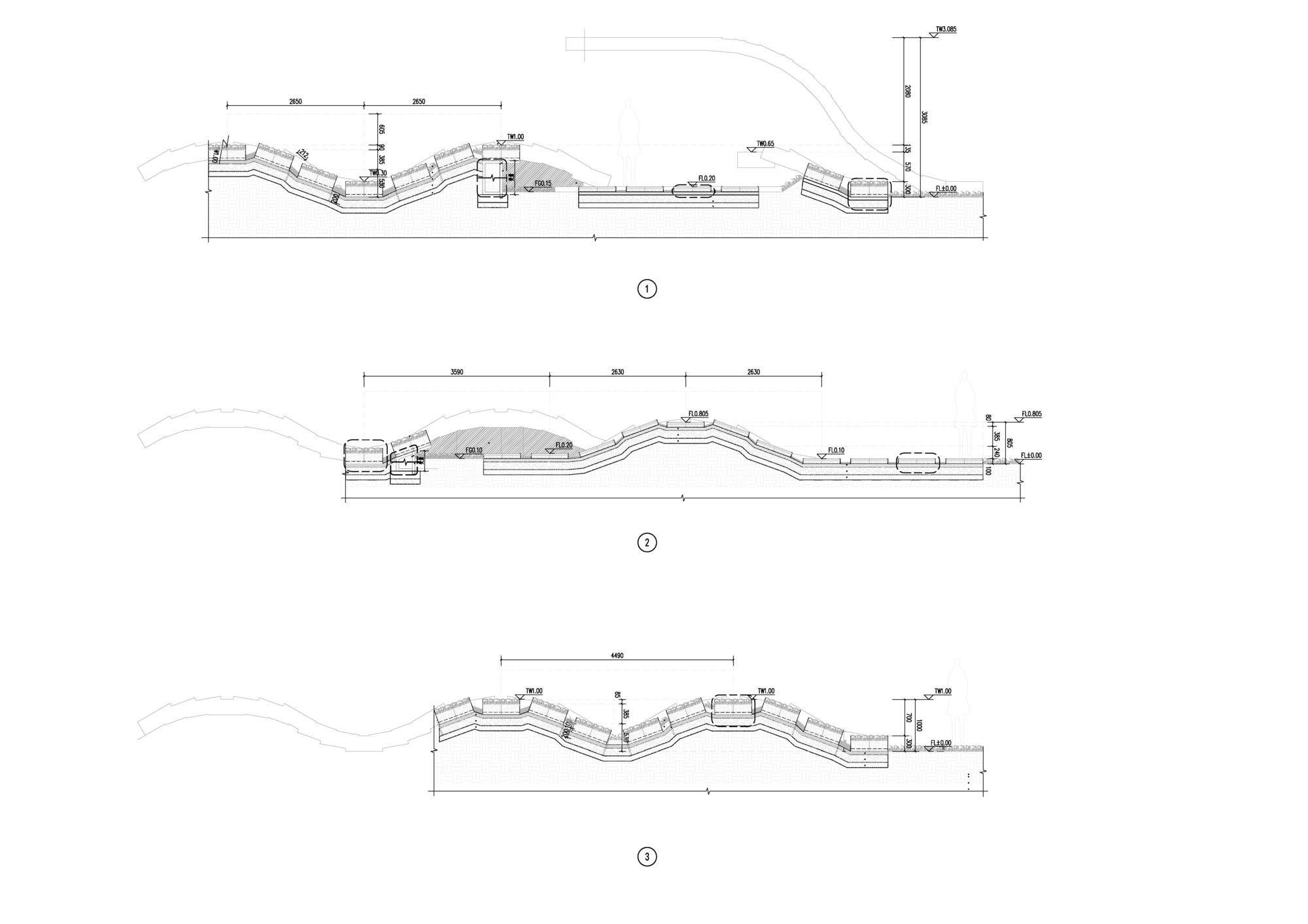 Gallery of The Wave Landscape Installation / Atelier Scale - 23