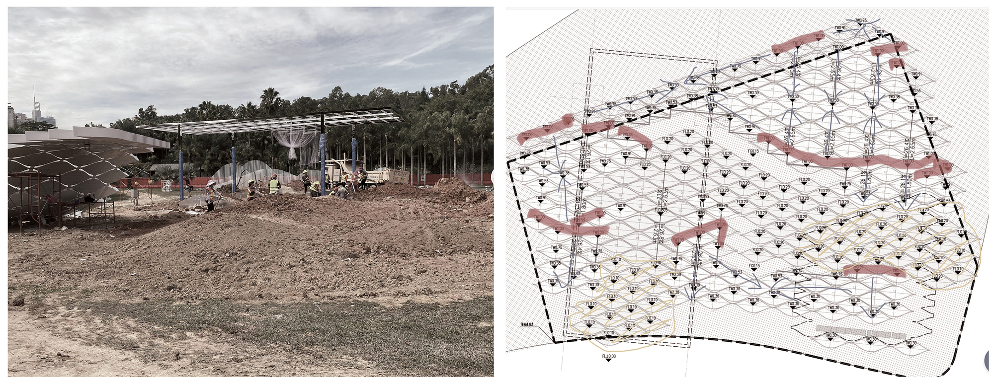 Gallery of The Wave Landscape Installation / Atelier Scale - 18