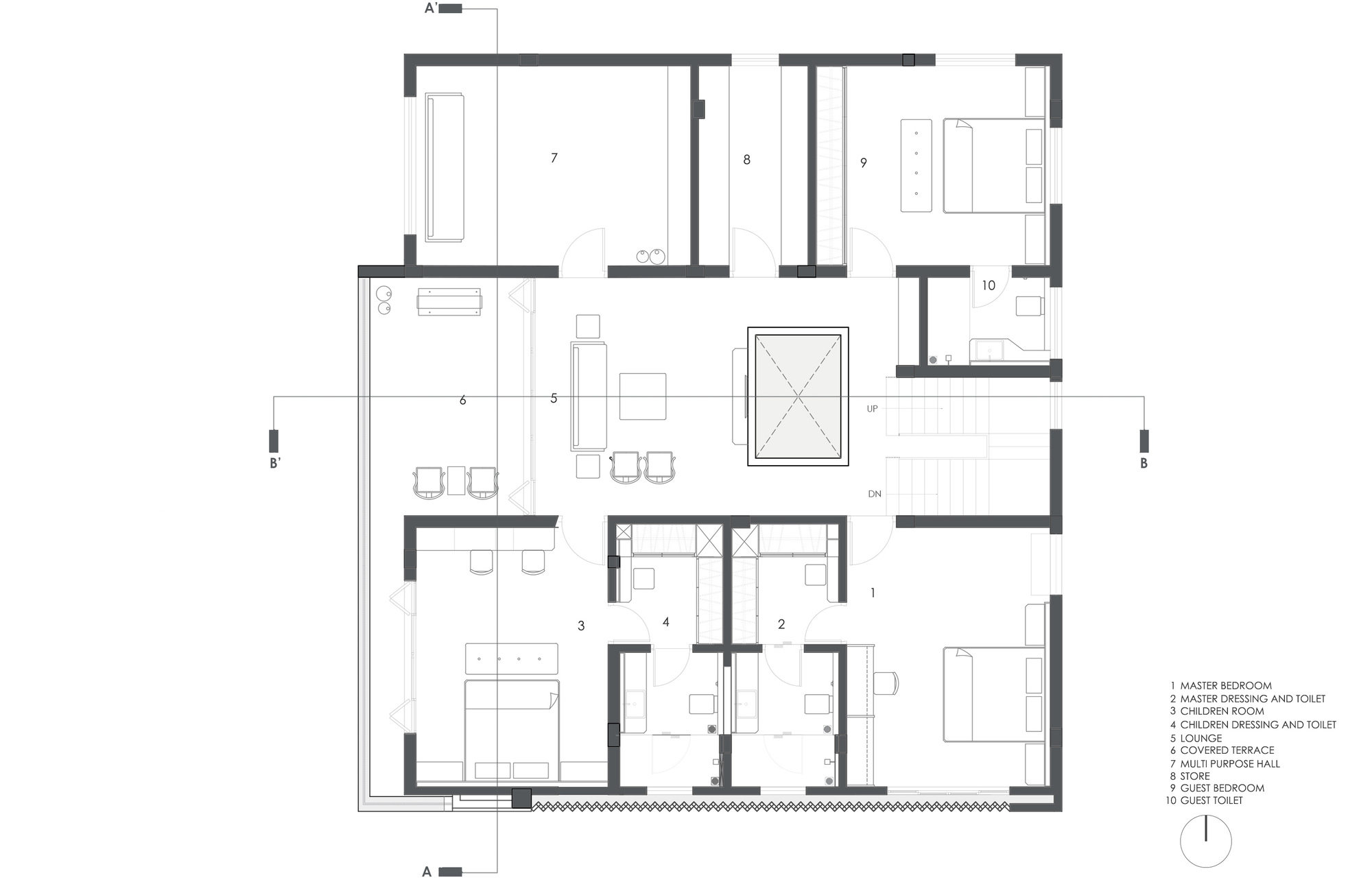 Gallery of Brick Screen House / MS DESIGN STUDIO - 26