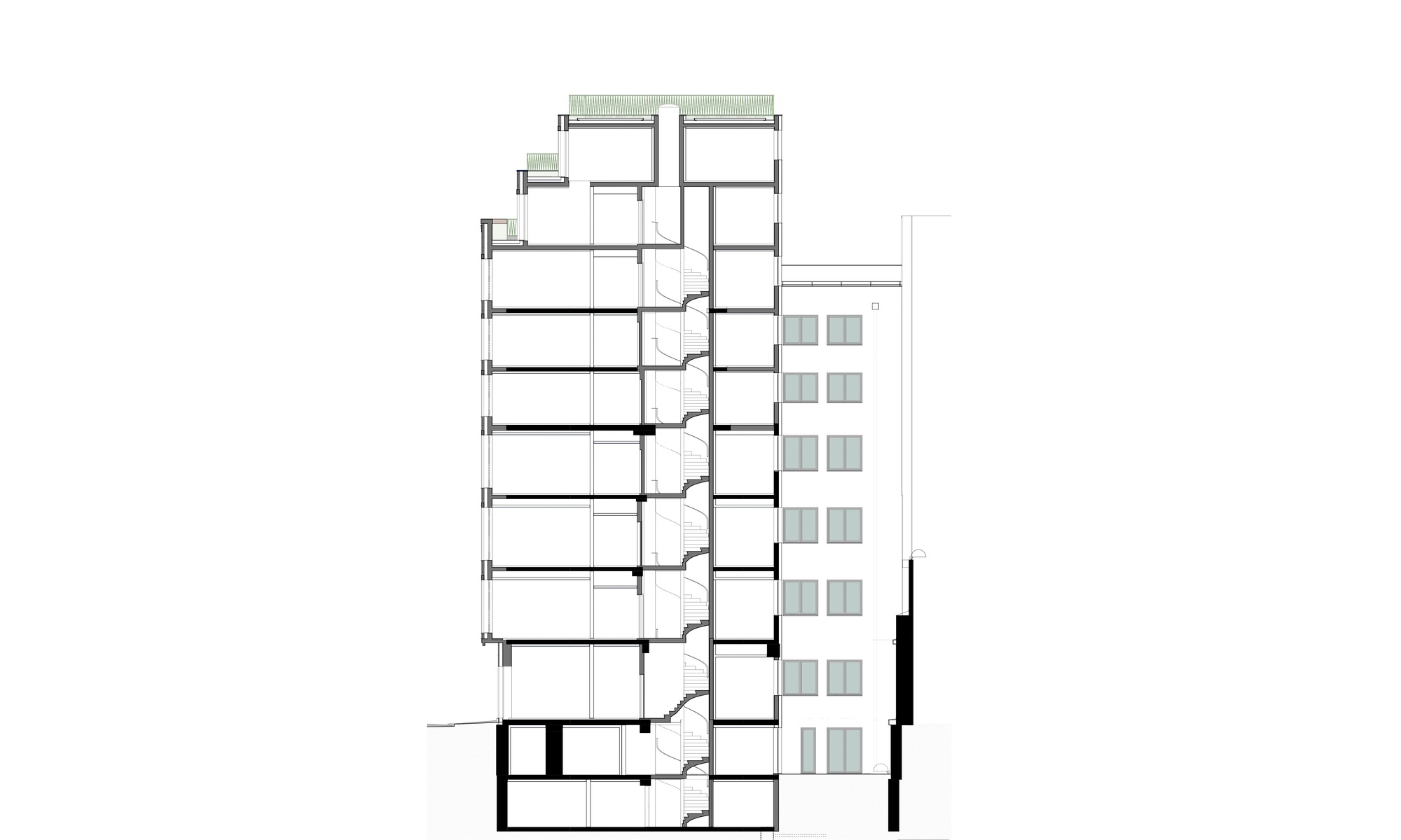 Gallery of Apartment Building in Paris / CoBe Architecture & Paysage - 25