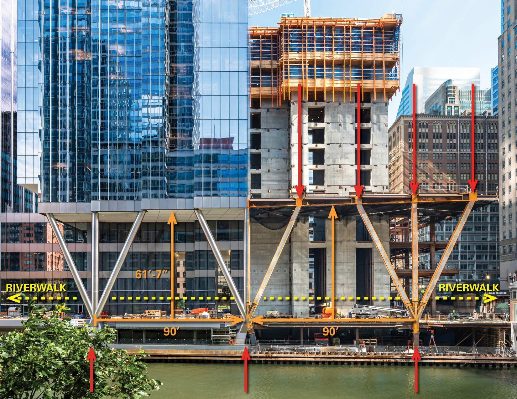 Gallery of 110 North Wacker Drive Office Building / Goettsch Partners - 28