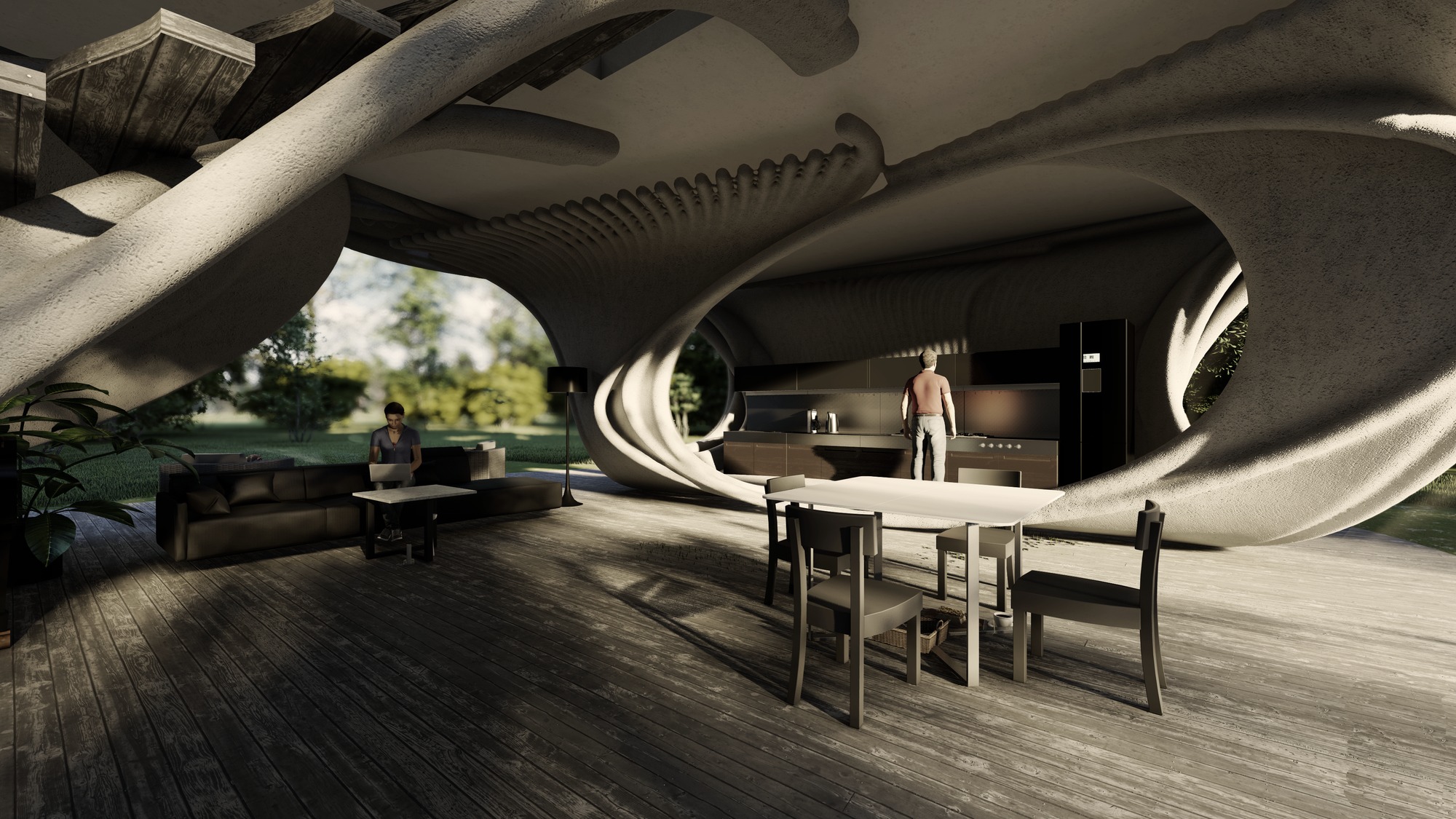 Galería de Creando estructuras complejas de hormigón con realidad ...