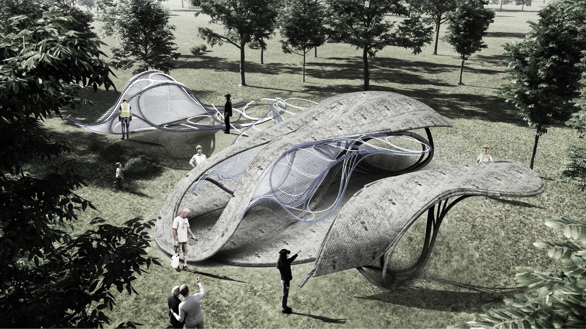 Gallery of Creating Complex Concrete Structures with Augmented Reality ...