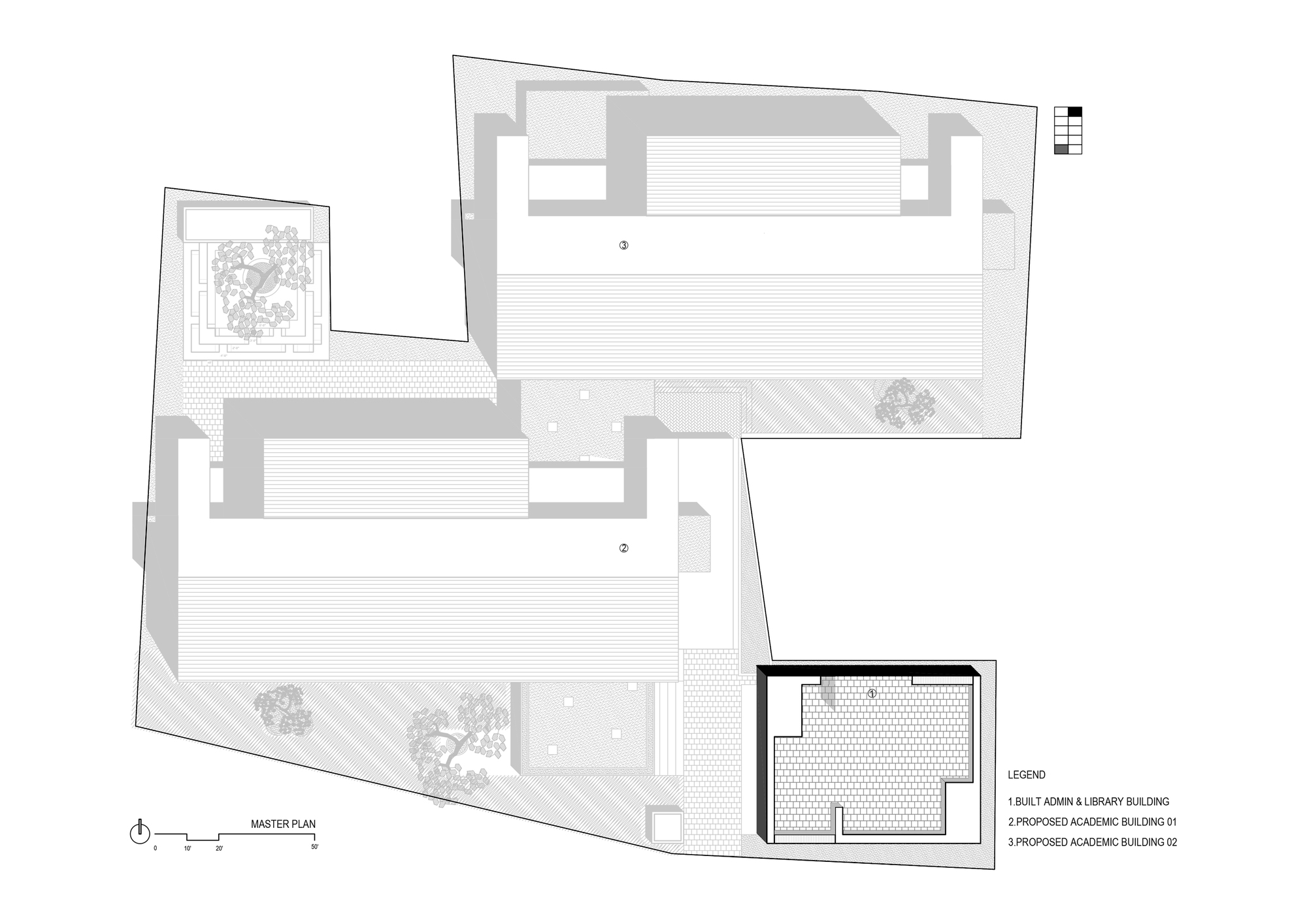 Gallery of Dhaka International University Administrative Building ...