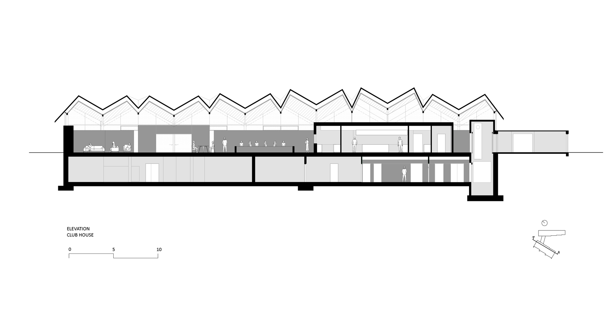 Gallery of Great Northern Clubhouse & Hotel / E+N Arkitektur - 31