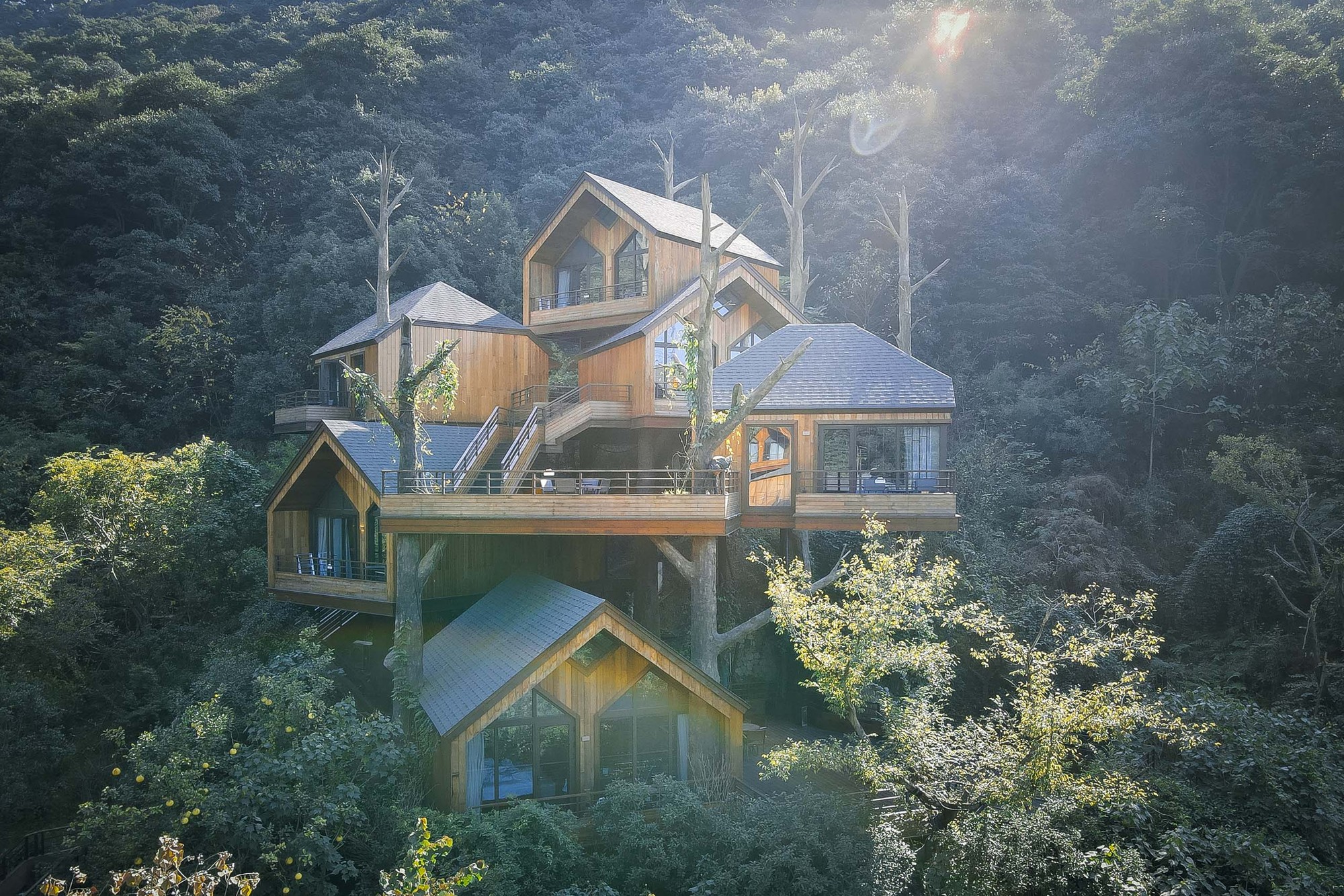 Gallery of Senbo Resort Hangzhou Tree House / WH studio - 9
