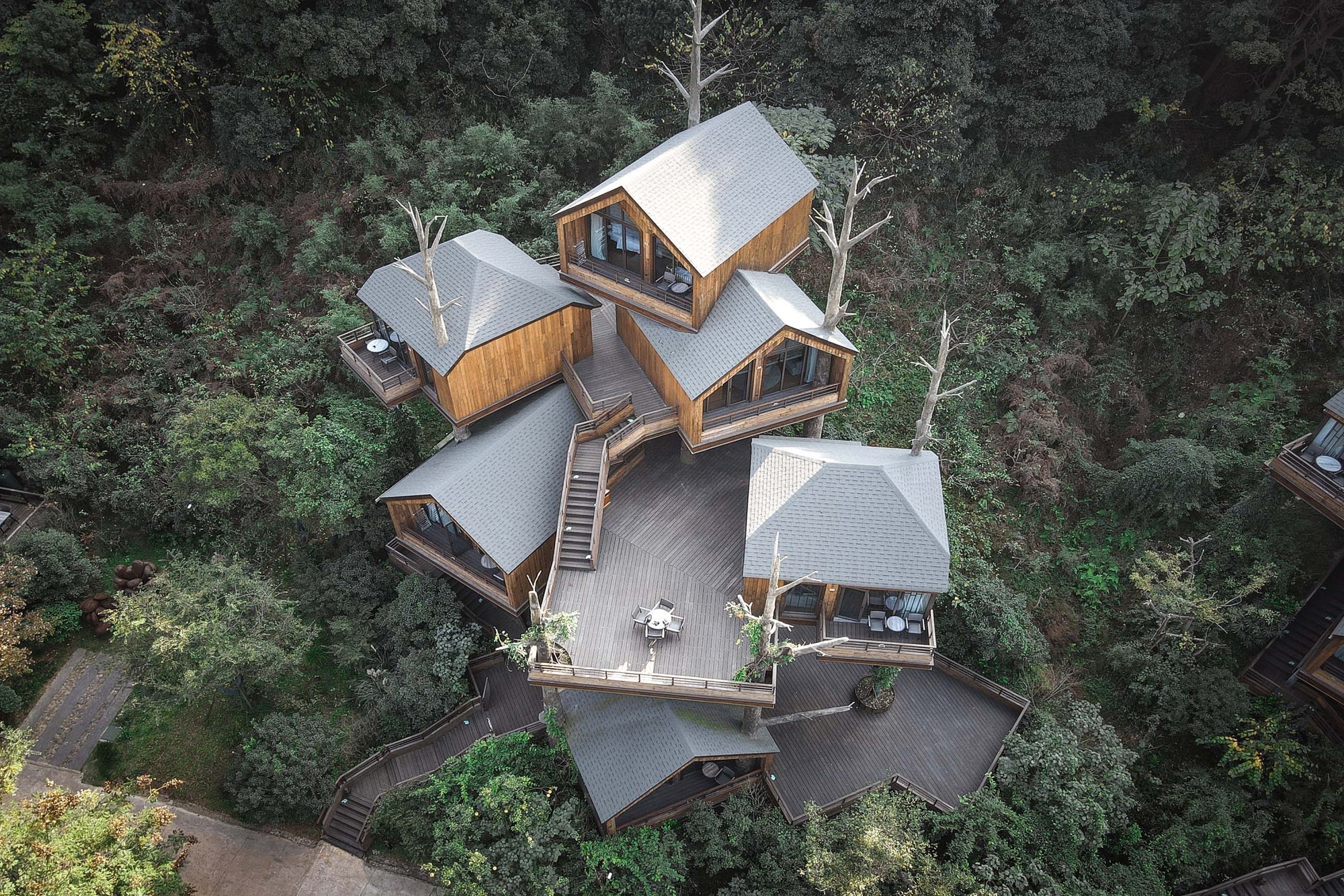 Gallery of Senbo Resort Hangzhou Tree House / WH studio - 2