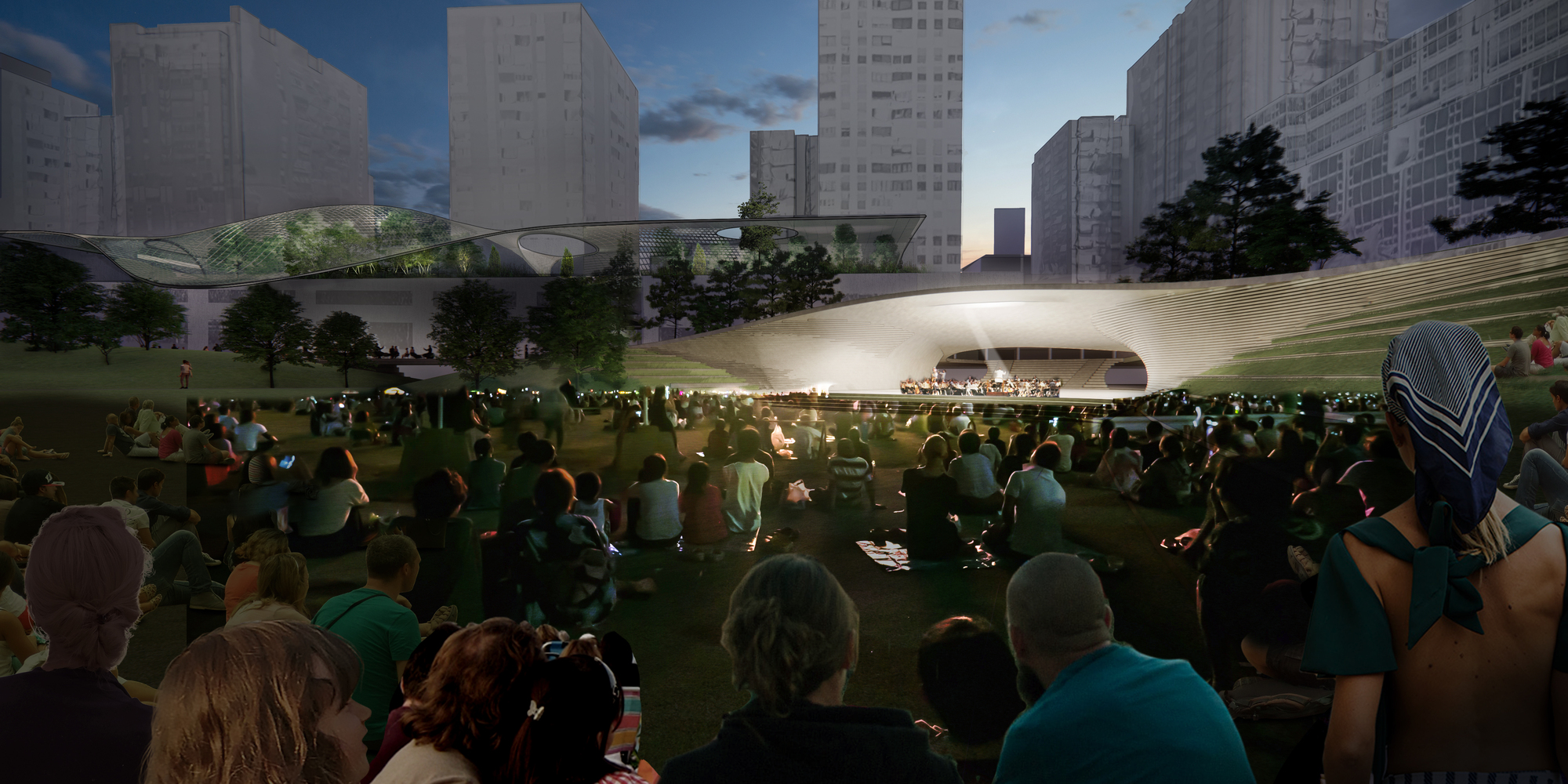 AZCA en Madrid será renovado por Diller Scofidio + Renfro, GB + P y ...