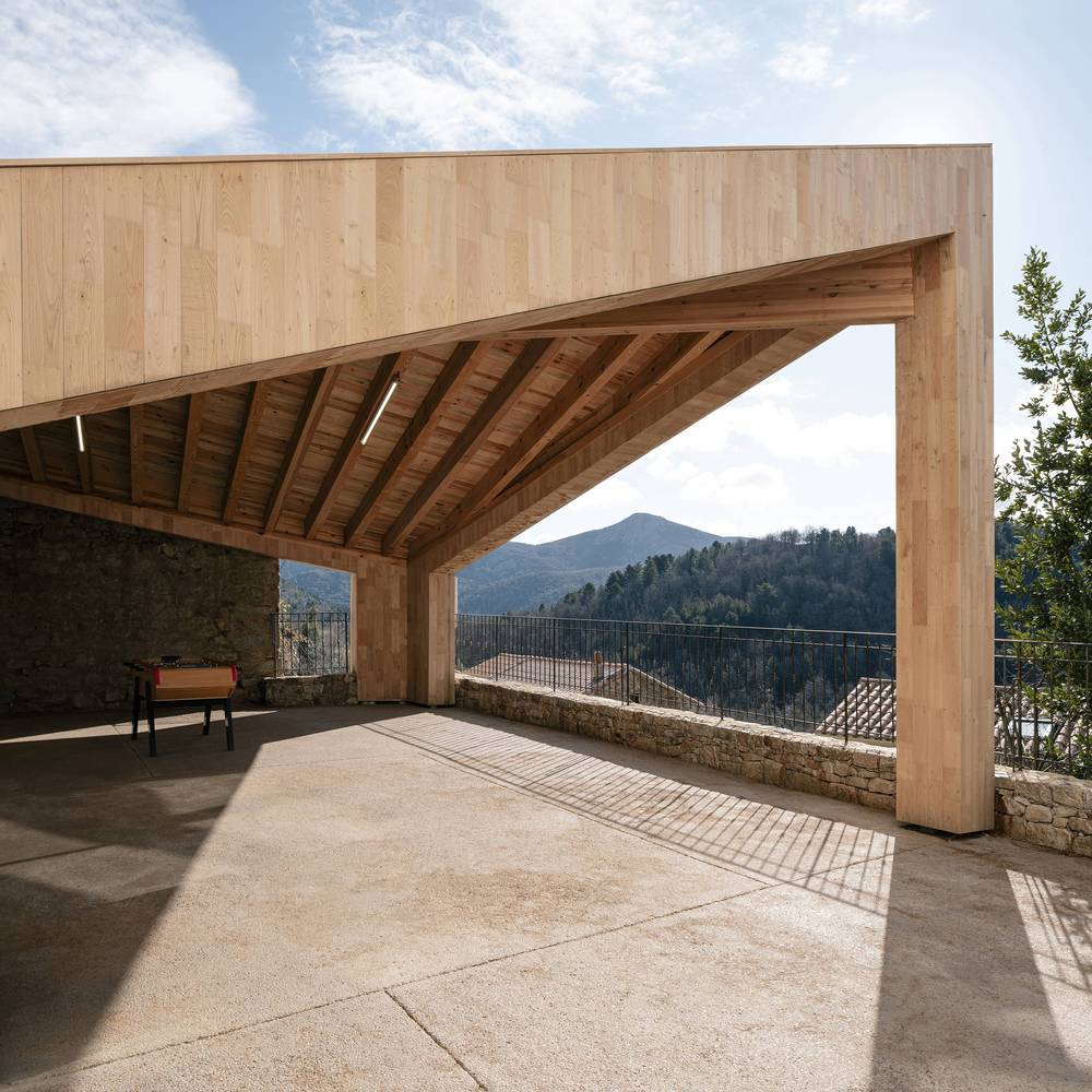 Gallery of Evisa School Porch / Orma Architettura - 5