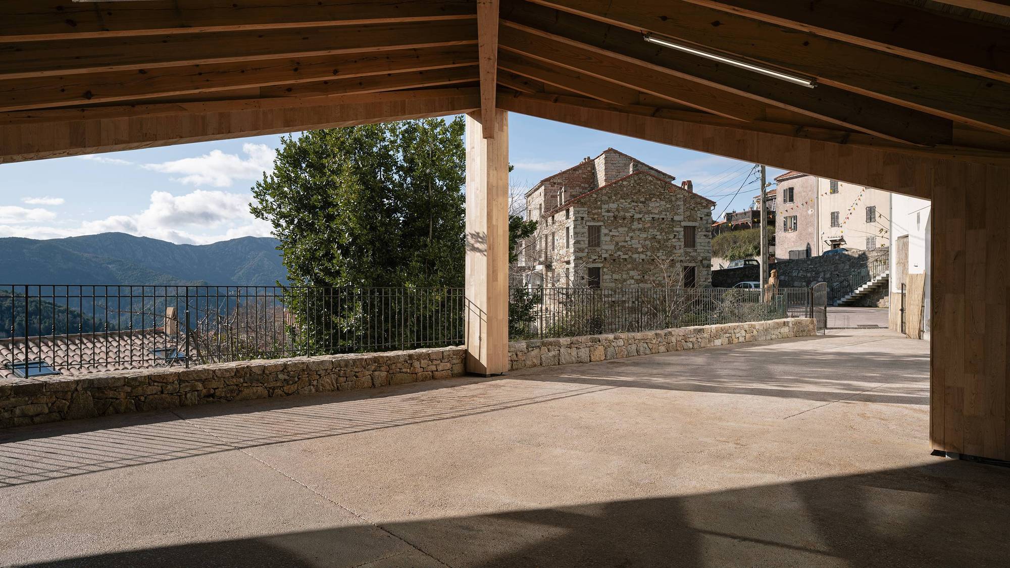Gallery of Evisa School Porch / Orma Architettura - 10