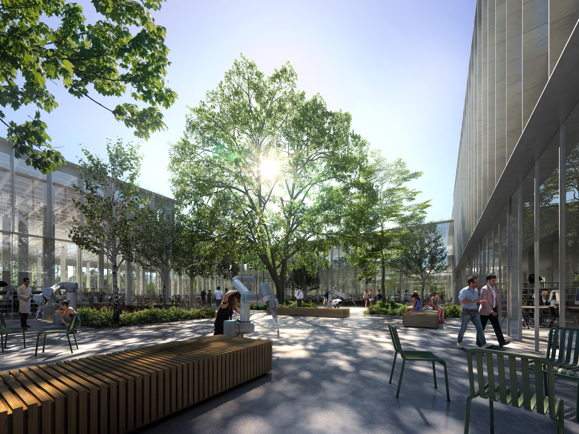 Gallery of 3XN Unveils Design For New Robot Developers Hub - 4