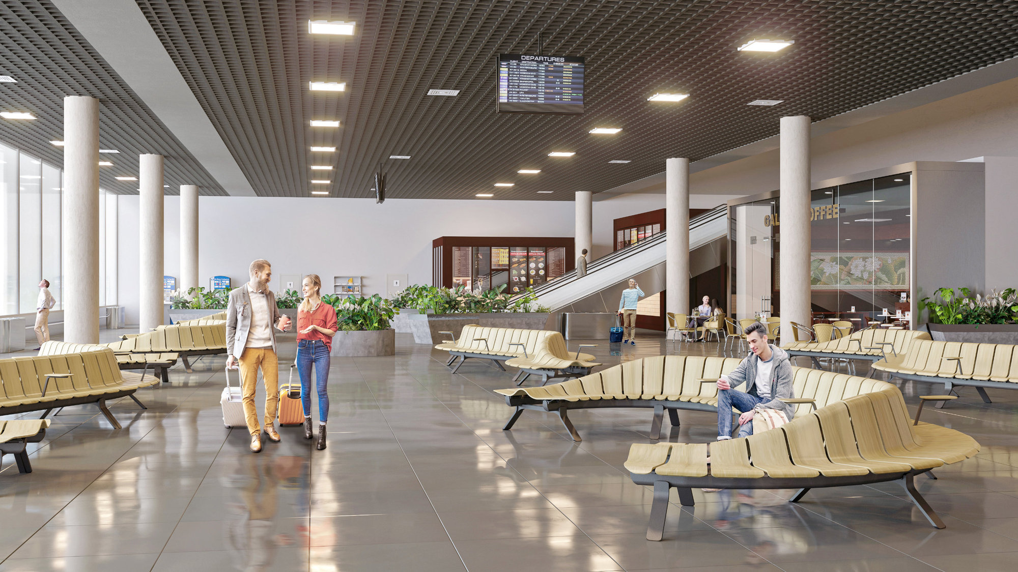 Gallery of Designing Fluid High-Traffic Areas with Modular Furniture - 6