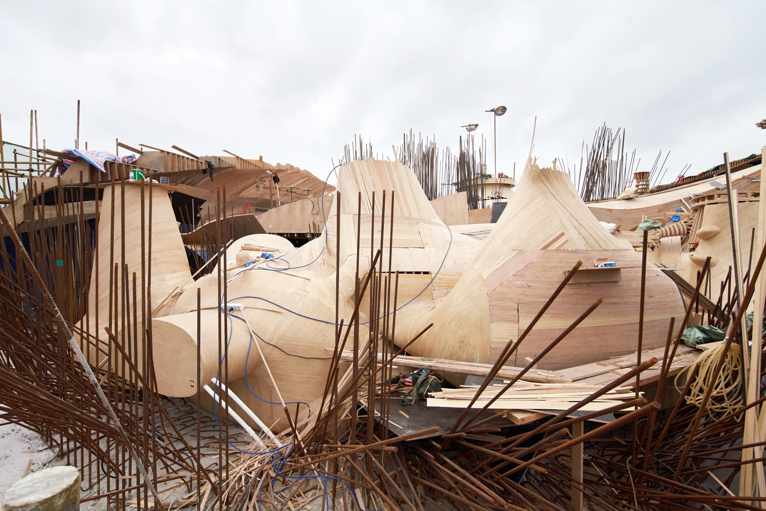 Gallery of MAD Architects' Wormhole Library Tops Out in Haikou, China - 4